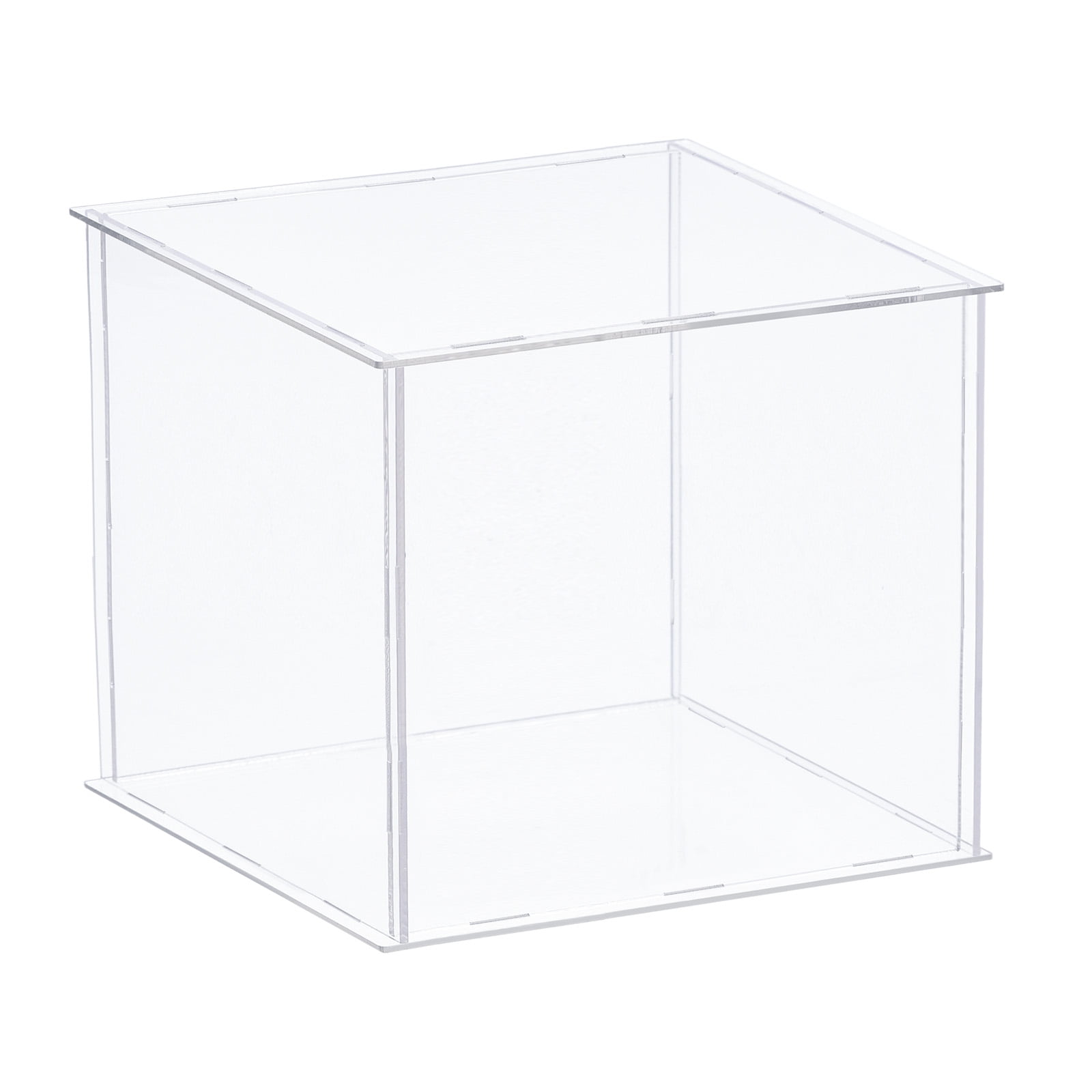 Uxcell Display Case Acrylic Box Assemble Transparent Dustproof Box ...