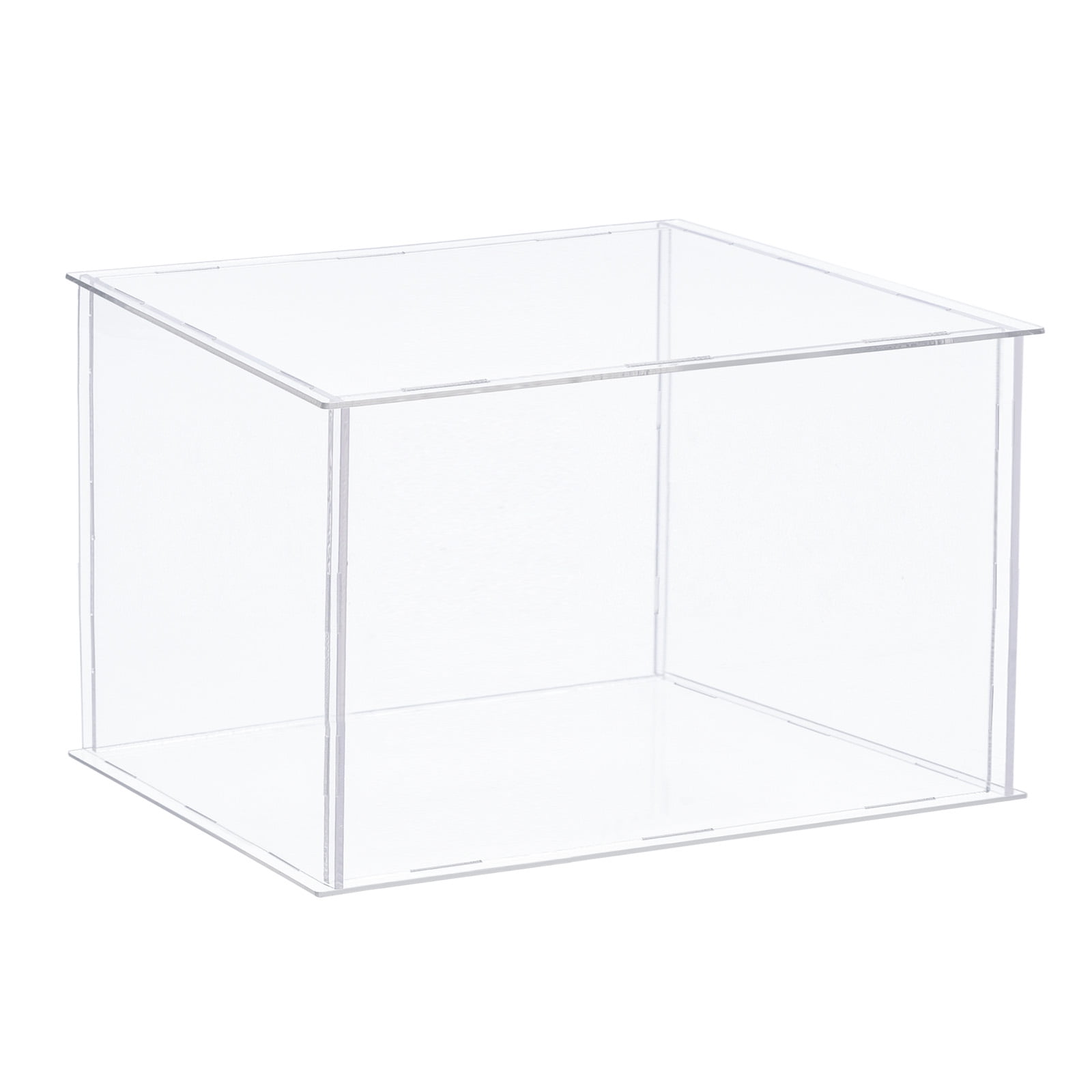 Uxcell Clear Display Case, Acrylic Box Assemble Dustproof Box Showcase ...