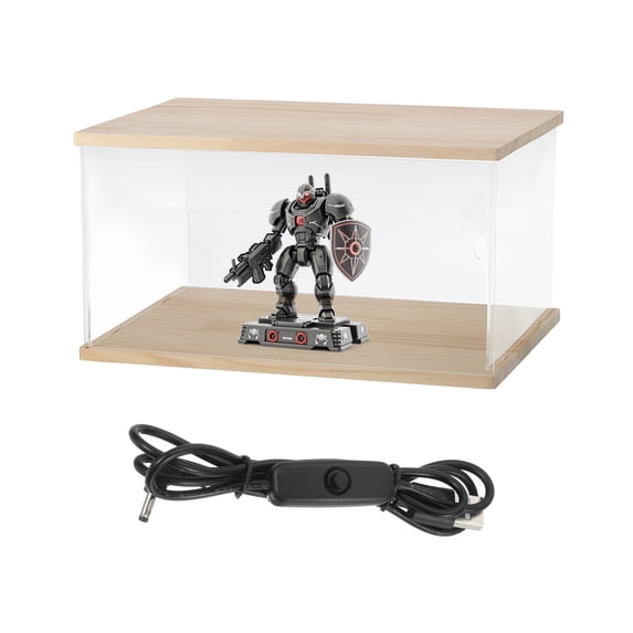 Uxcell Clear Display Case, Acrylic Figure Display Case Clear Display ...