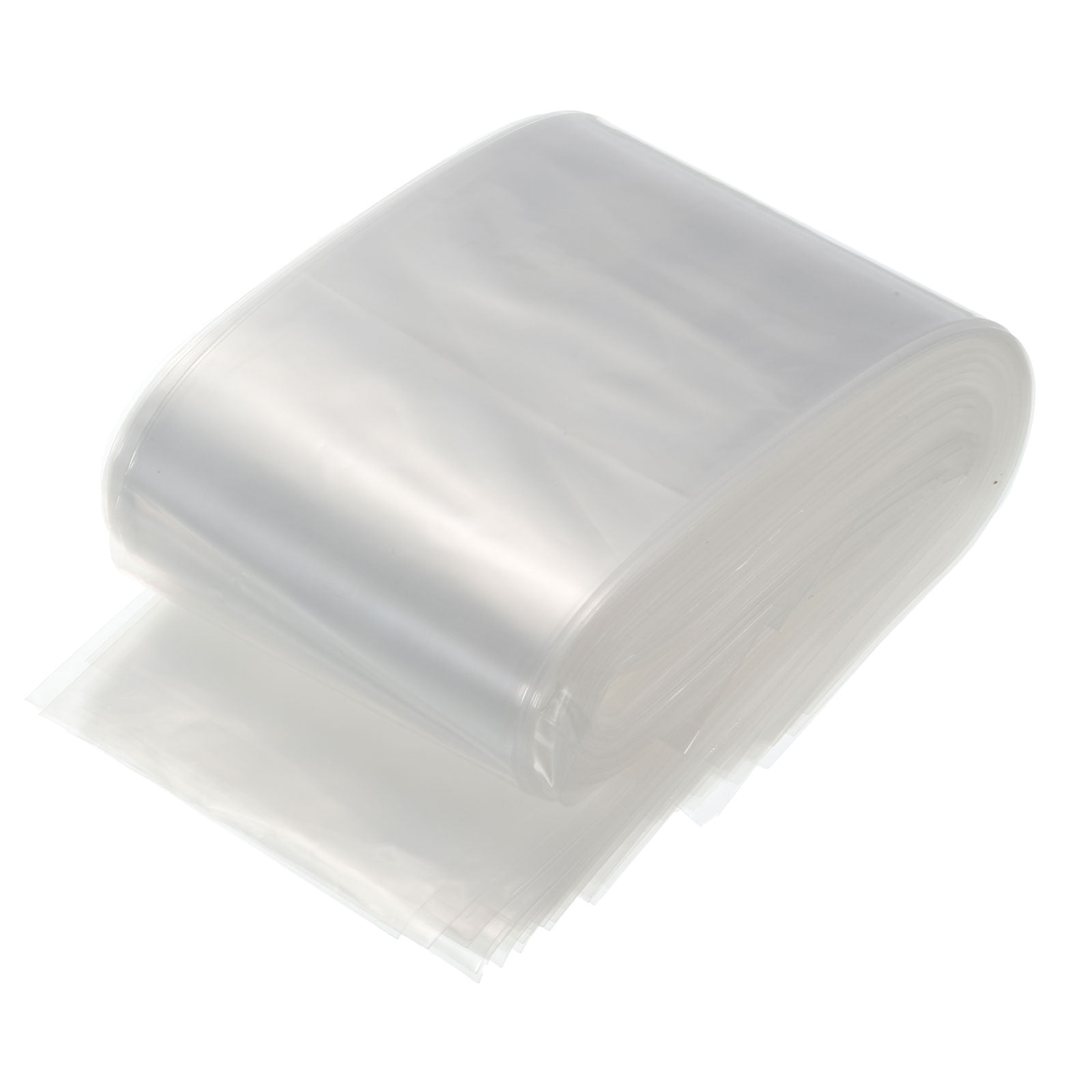 Uxcell Clear Flat Open Poly Bag PE 3 Mil 3x12 in for Hardware Storage ...