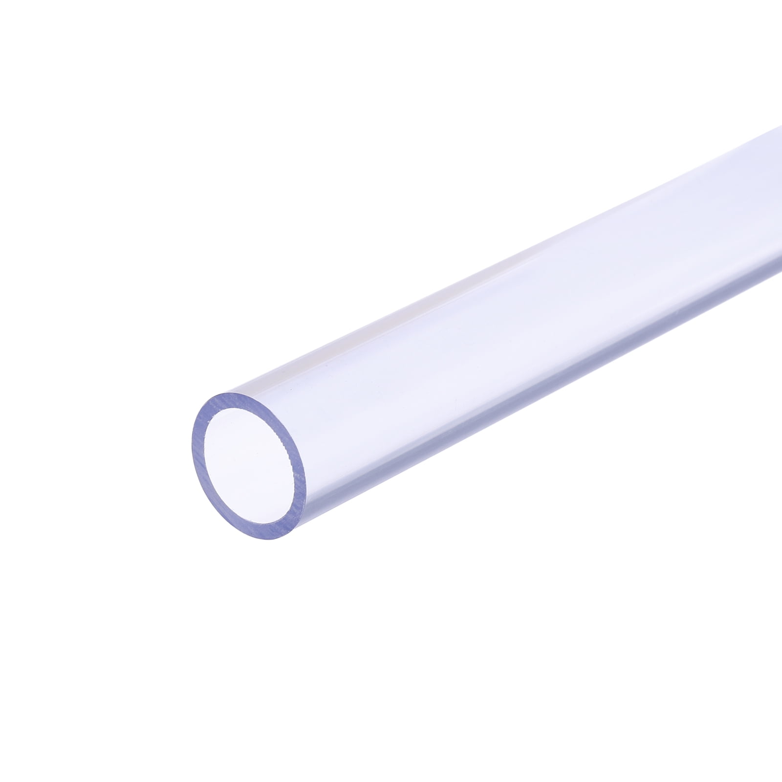 Uxcell Clear Rigid Pipe 20mm(3/4") ID 25mm OD 14" High Impact, Clear ...