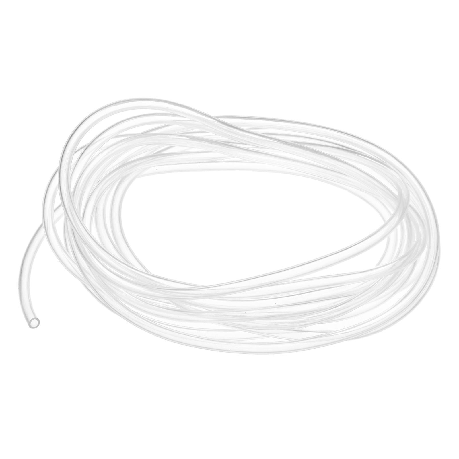 Uxcell Clear PVC Tube, 1/5" OD x 1/10" ID 10FT Flexible Plastic Vinyl ...