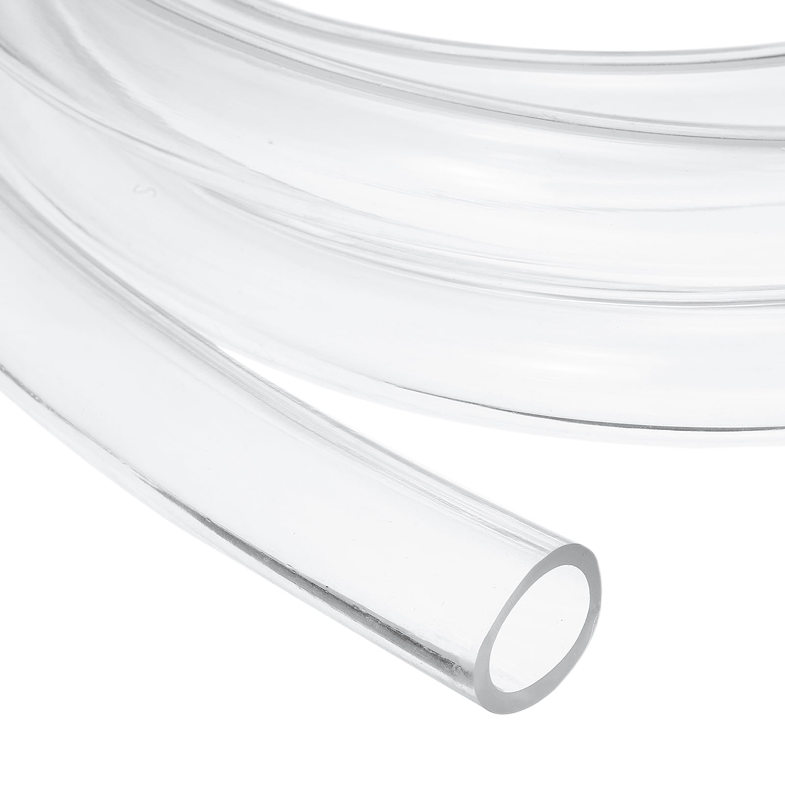 Uxcell Clear PVC Tubing, 19mm ID x 24mm OD - 8.5ft PVC Tube Lightweight ...