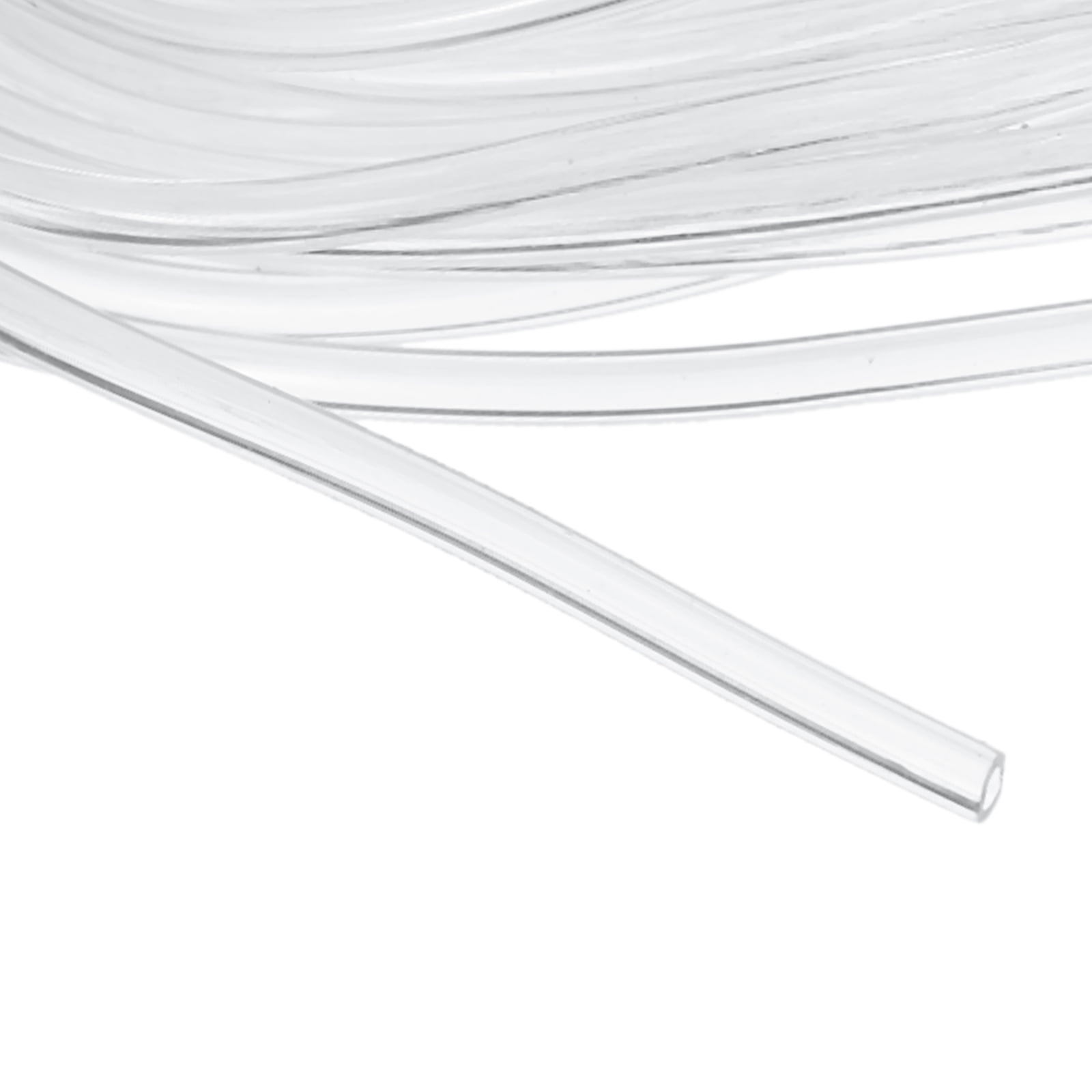 Uxcell Clear Tubing, 1mm ID x 1.8mm OD - 15ft Tube Lightweight Vinyl ...