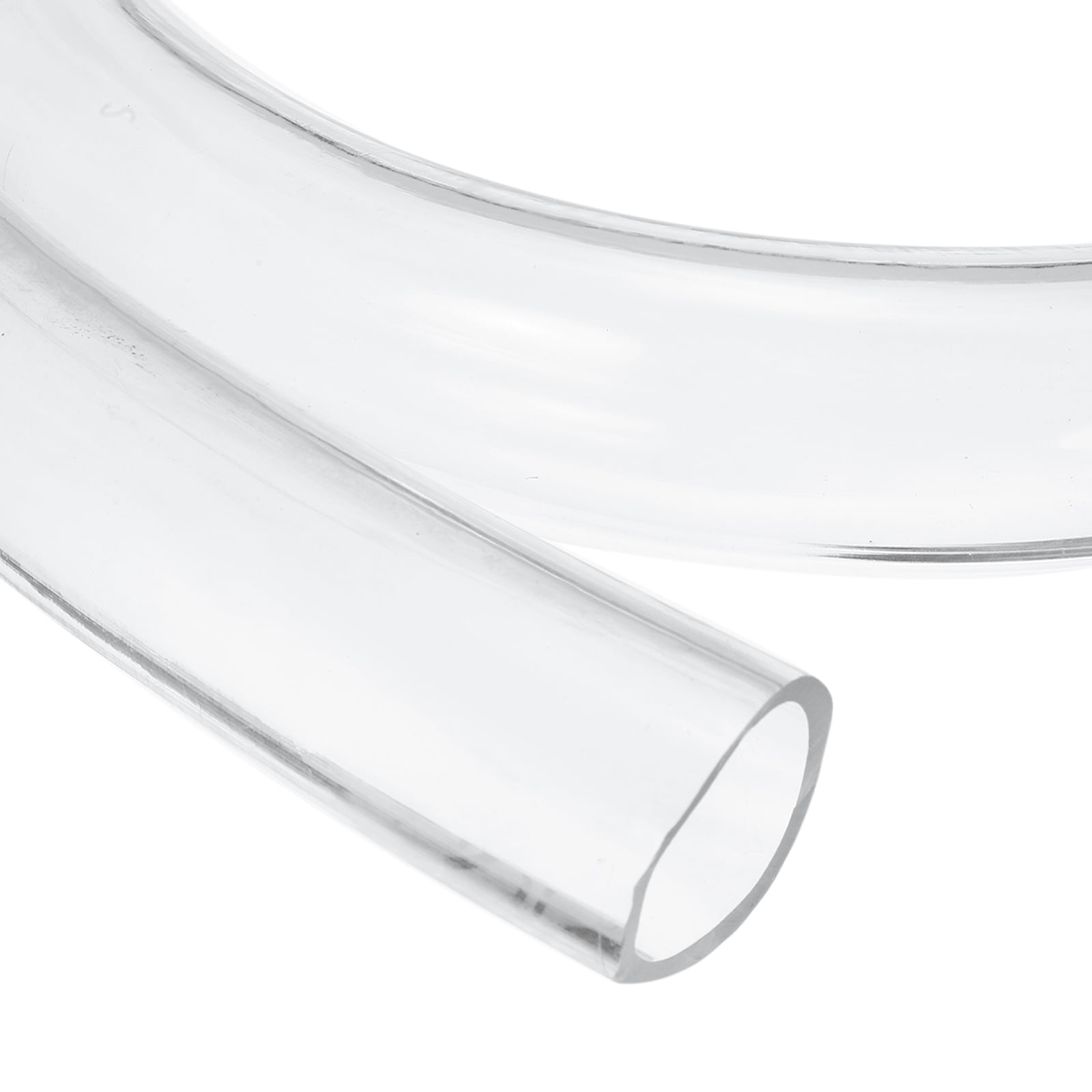 Uxcell Clear PVC Tubing, 27mm ID x 33mm OD - 4ft PVC Tube Lightweight ...