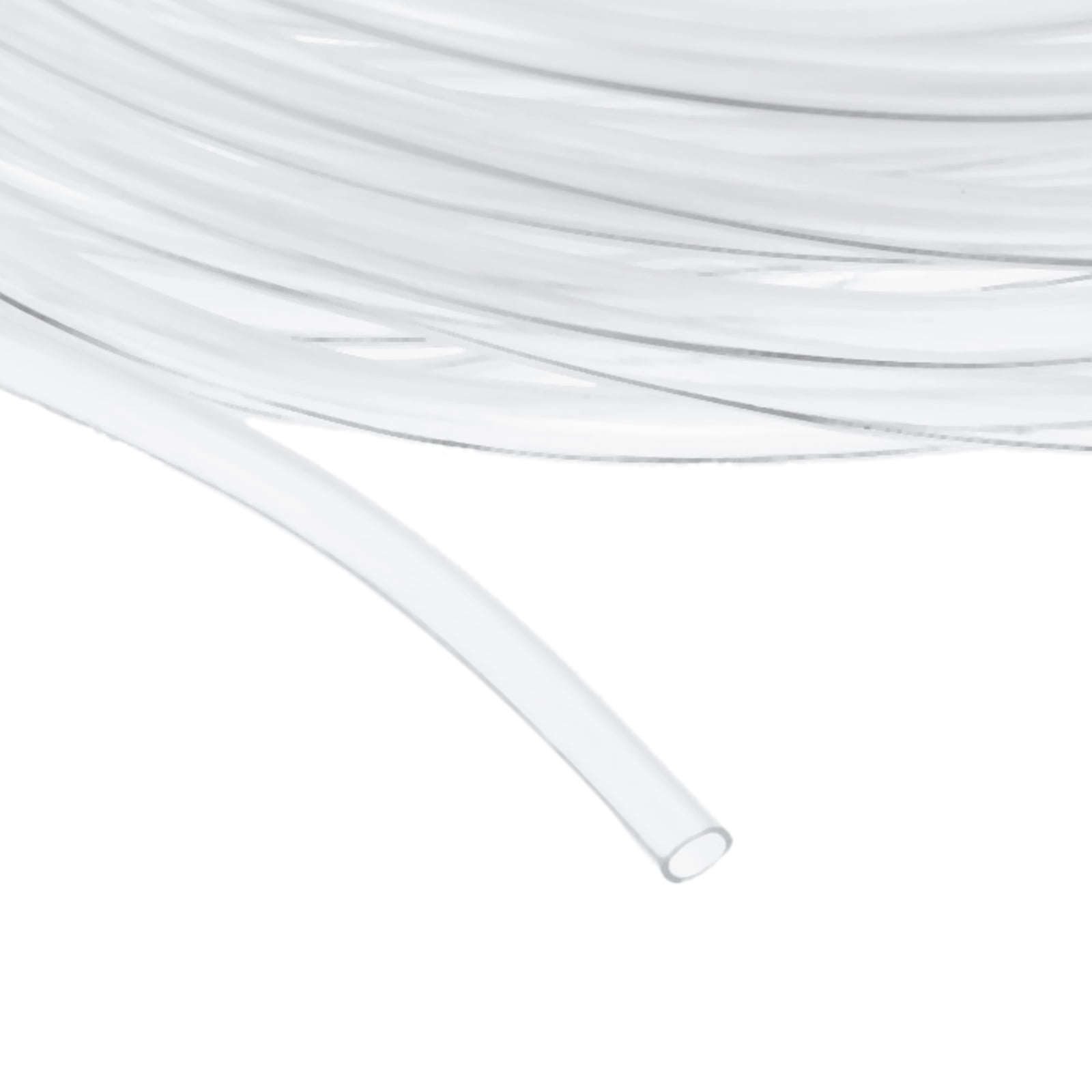 Uxcell Clear Tubing, 2mm ID x 2mm OD - 15ft Tube Lightweight Vinyl Hose ...