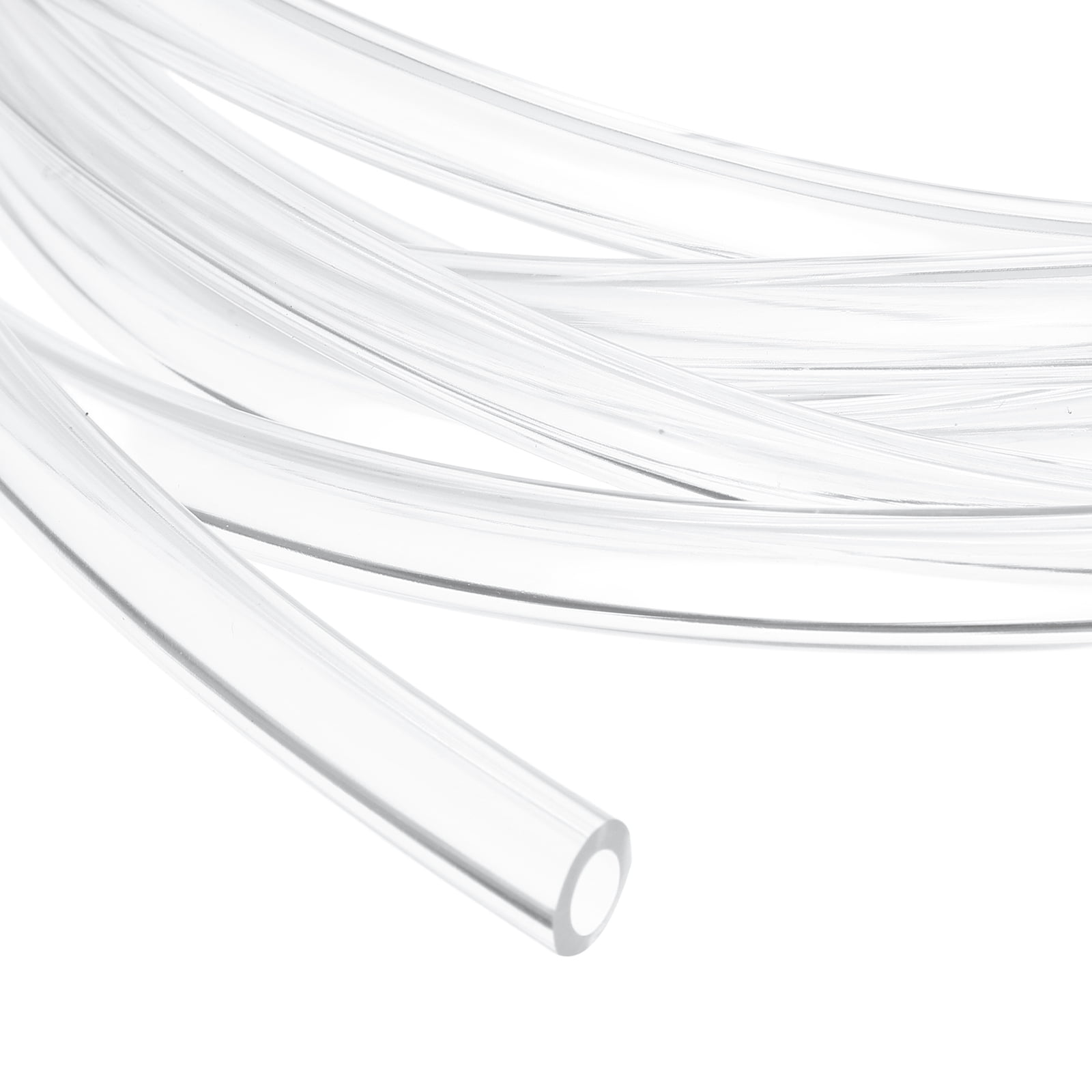 Uxcell Clear Tubing, 6mm ID x 9mm OD - 15ft Tube Lightweight Vinyl Hose ...