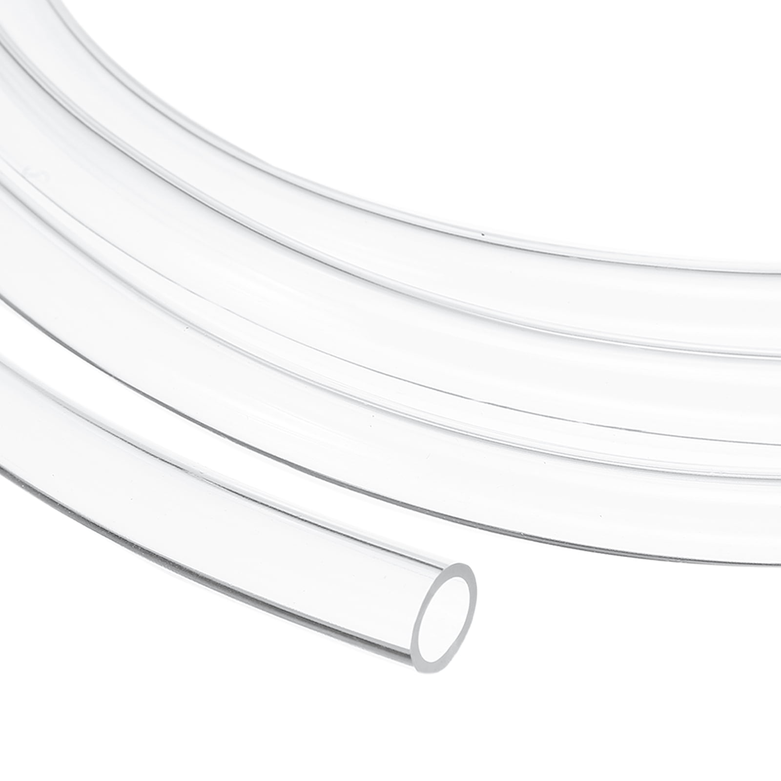 Uxcell Clear Tubing, 9mm ID x 12mm OD - 8.5ft Tube Lightweight Vinyl ...