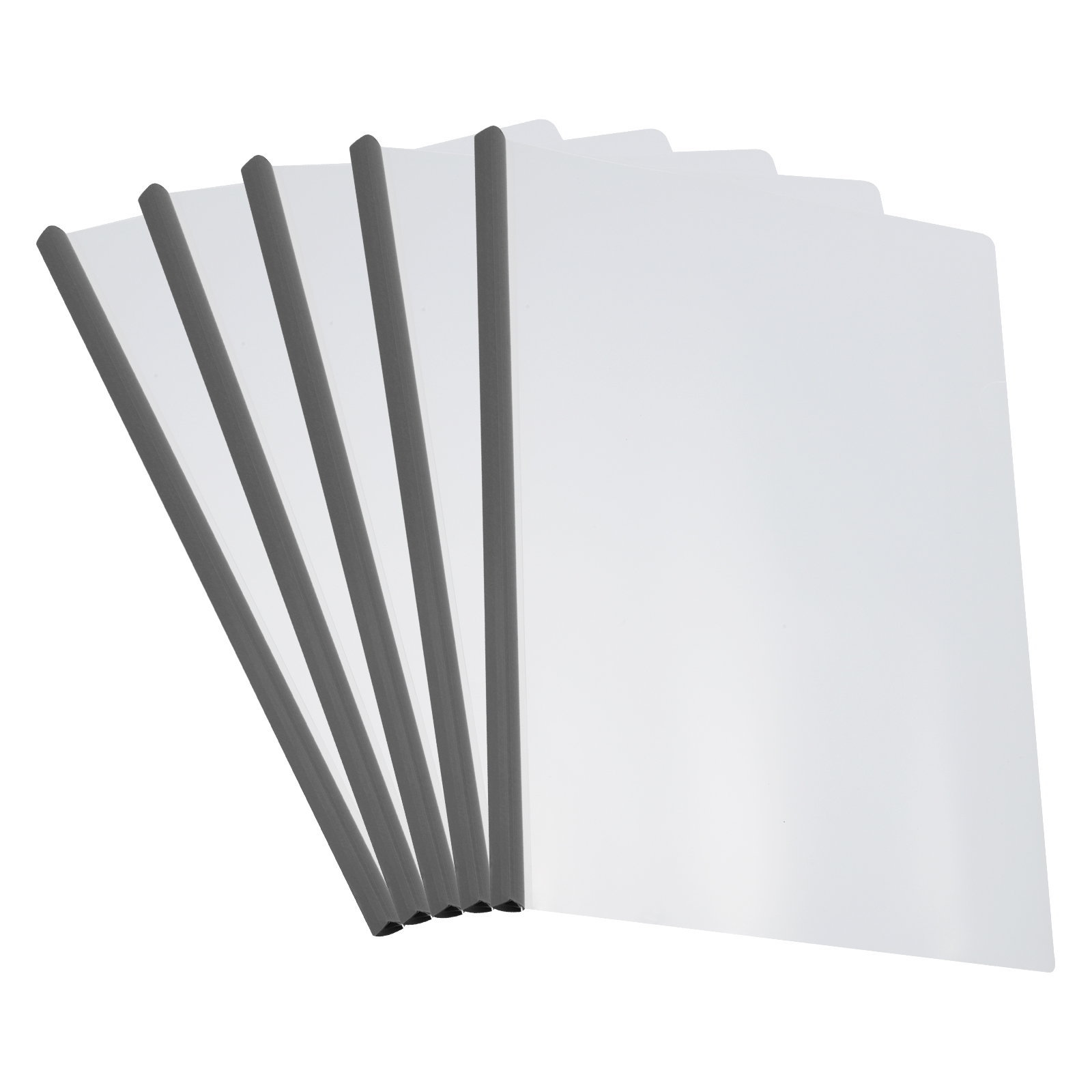 Uxcell Clear Report Covers with Sliding Bar, 10mm 75 Sheets Capacity ...