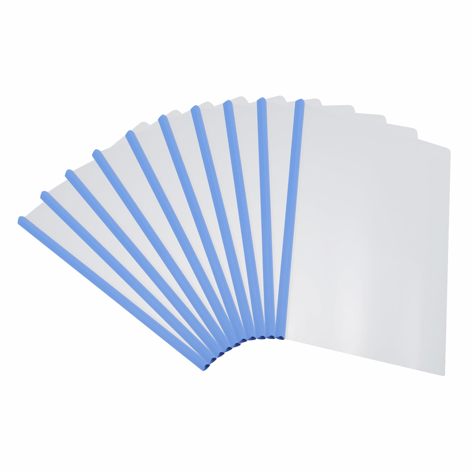 Uxcell Clear Report Covers with Sliding Bar, 10mm 75 Sheets Capacity ...