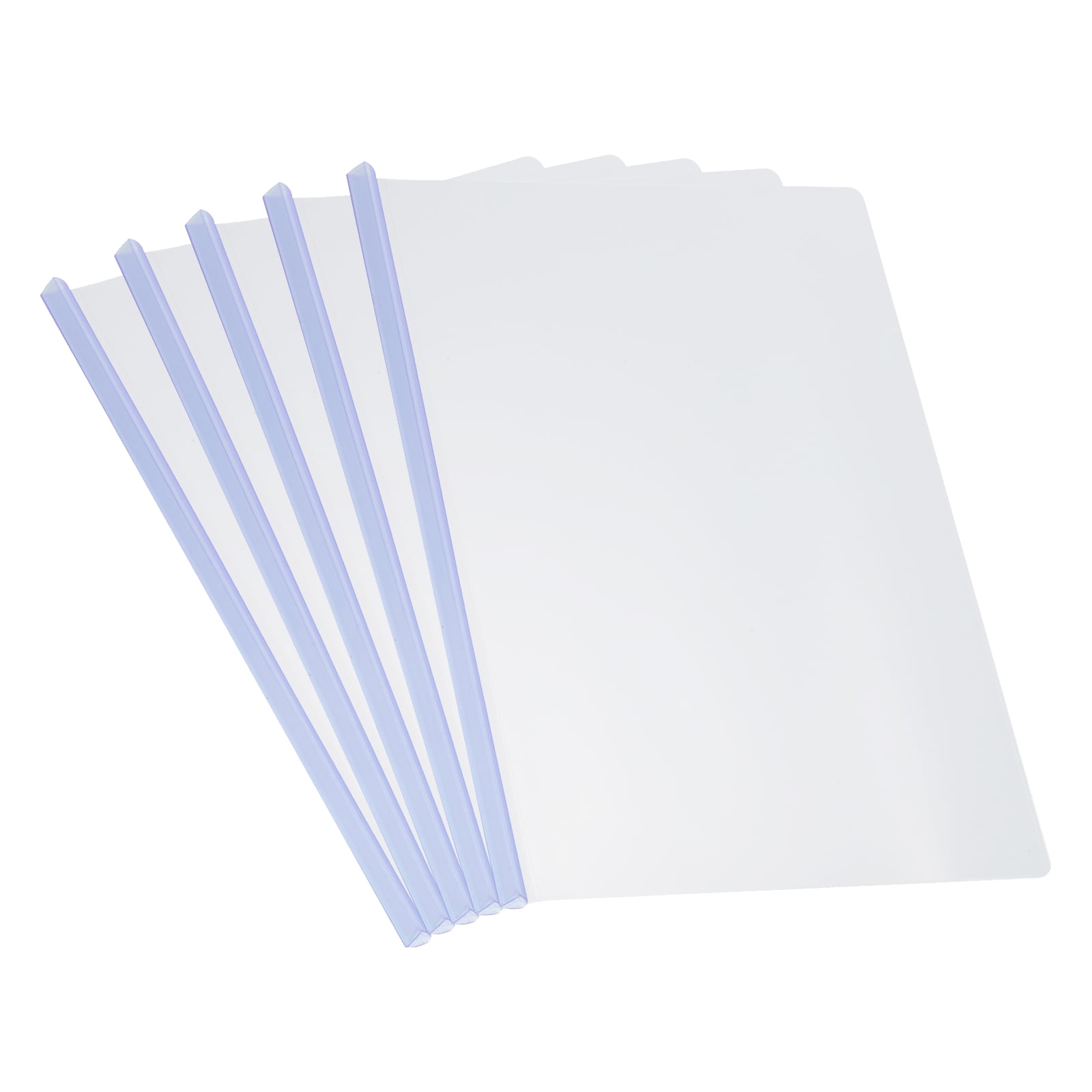 Uxcell Clear Report Covers with Sliding Bar, 10mm 75 Sheets Capacity ...