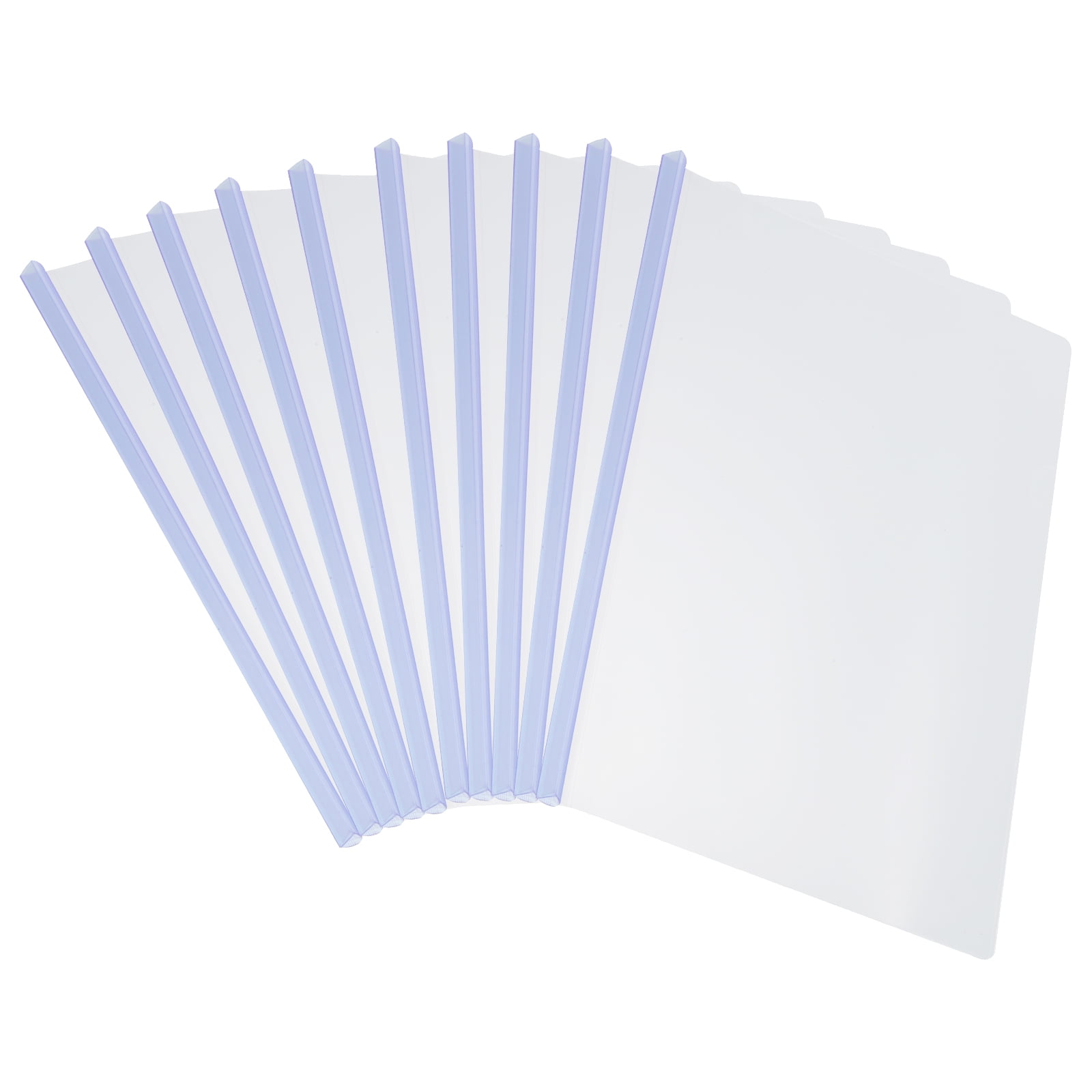 Uxcell Clear Report Covers with Sliding Bar, 10mm 75 Sheets Capacity ...