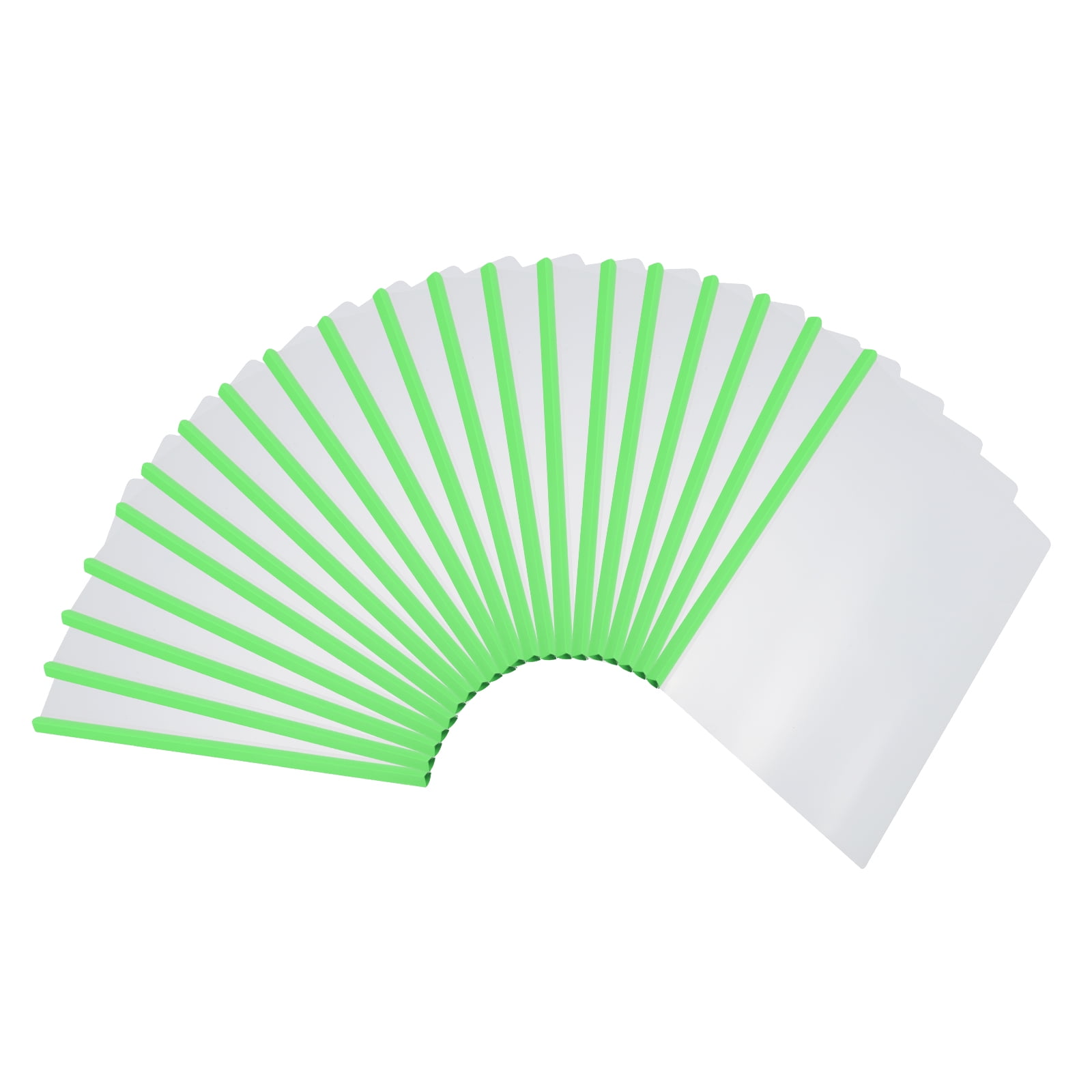 Uxcell Clear Report Covers with Sliding Bar, 10mm 75 Sheets Capacity ...