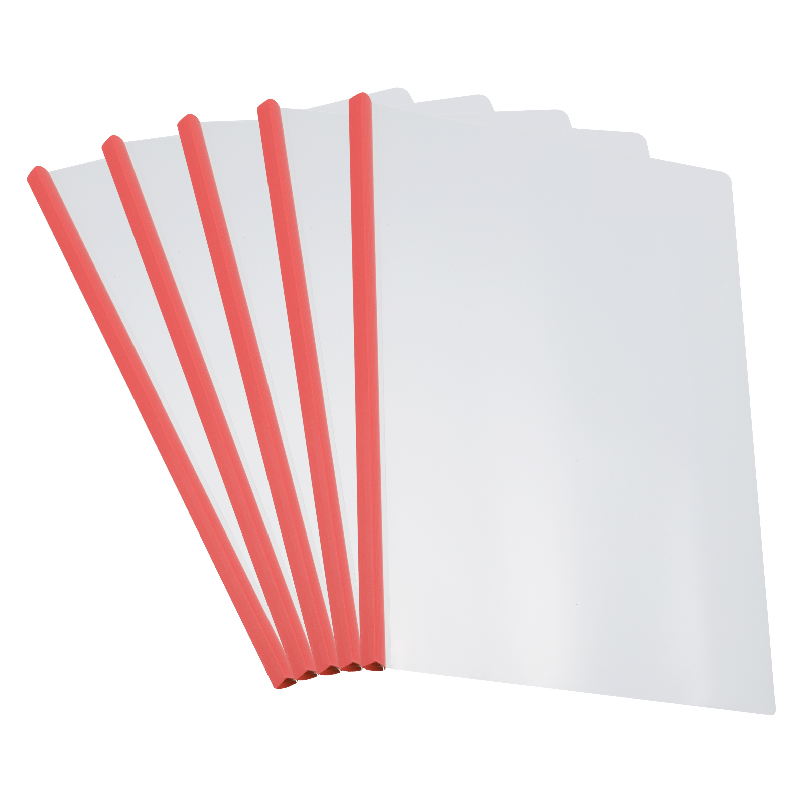 Uxcell Clear Report Covers with Sliding Bar, 10mm 75 Sheets Capacity ...