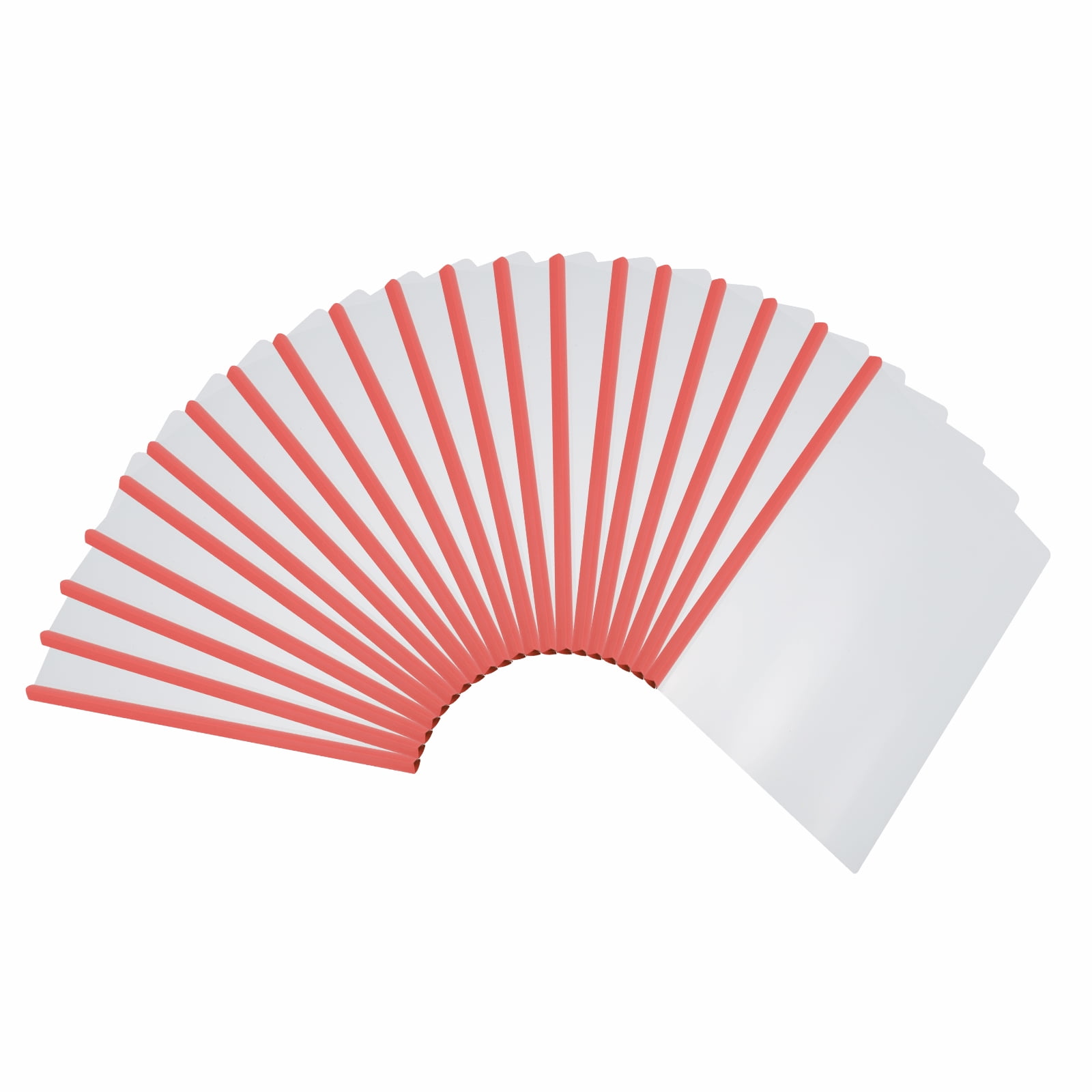 Uxcell Clear Report Covers with Sliding Bar, 10mm 75 Sheets Capacity ...