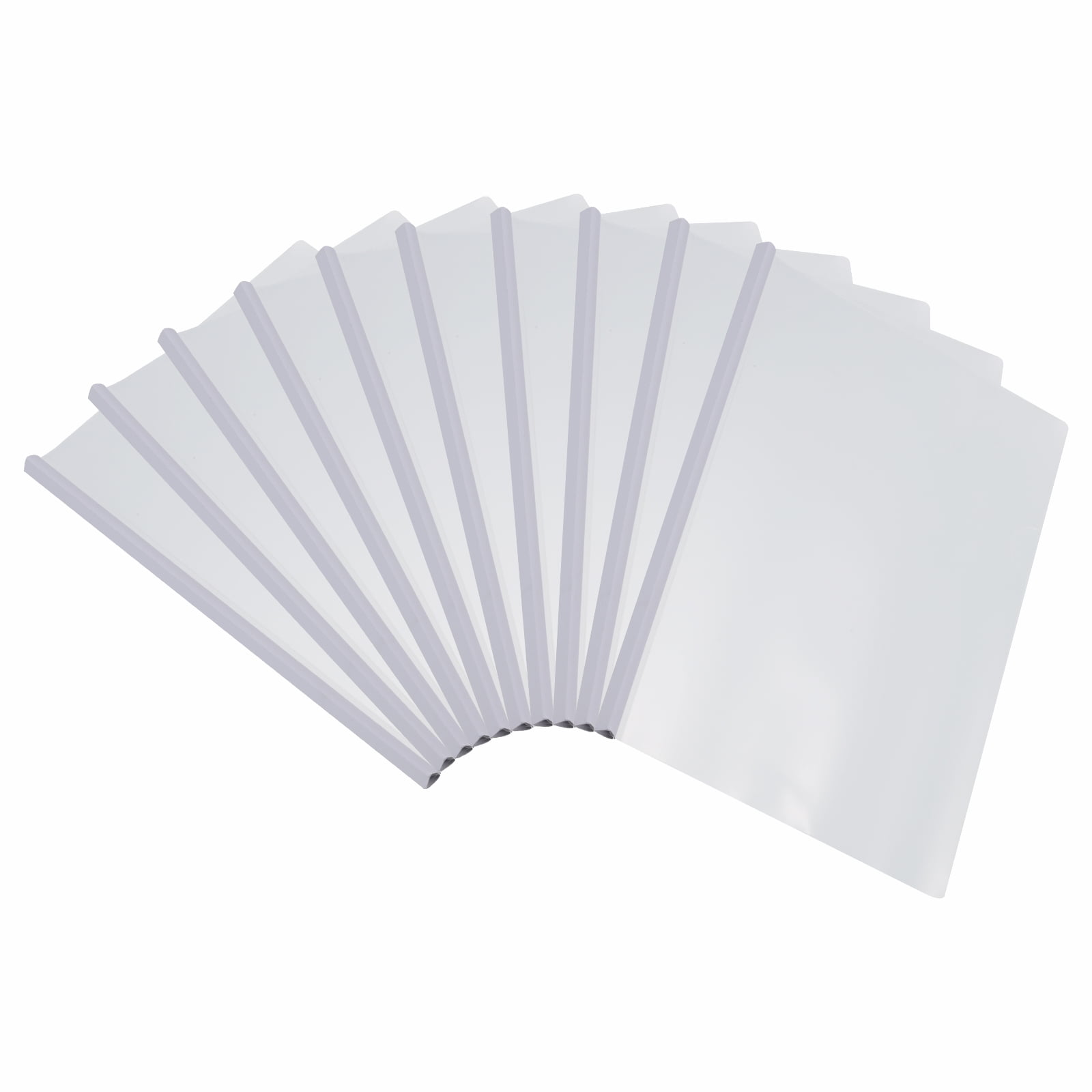 Uxcell Clear Report Covers with Sliding Bar, 10mm 75 Sheets Capacity ...