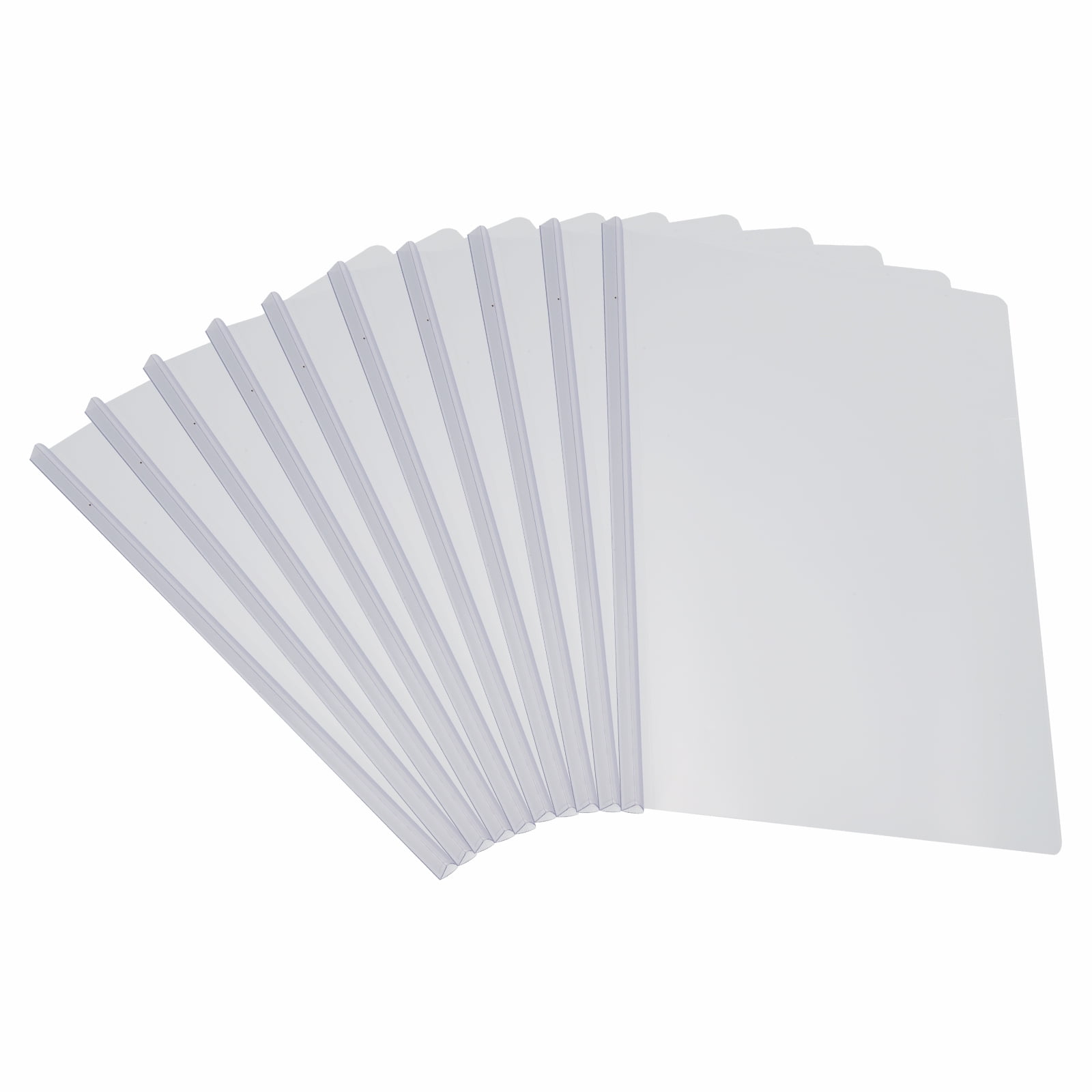 Uxcell Clear Report Covers with Sliding Bar, 10mm 75 Sheets Capacity ...