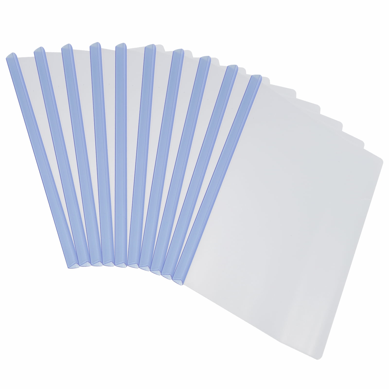 Uxcell Clear Report Covers with Sliding Bar, 15mm 135 Sheets Capacity ...