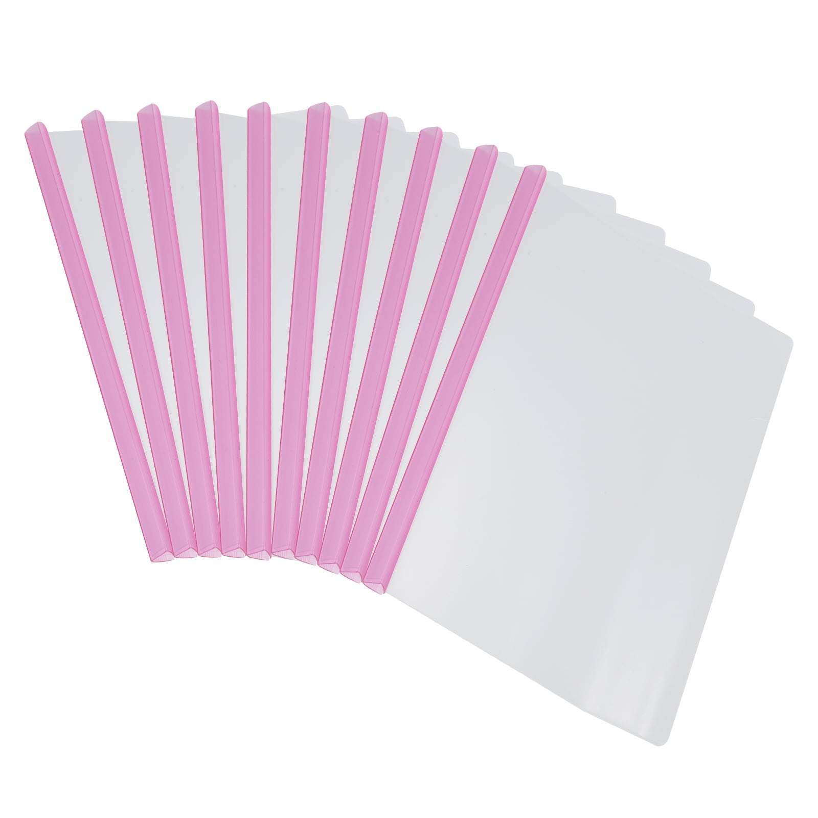 Uxcell Clear Report Covers with Sliding Bar, 15mm 135 Sheets Capacity ...