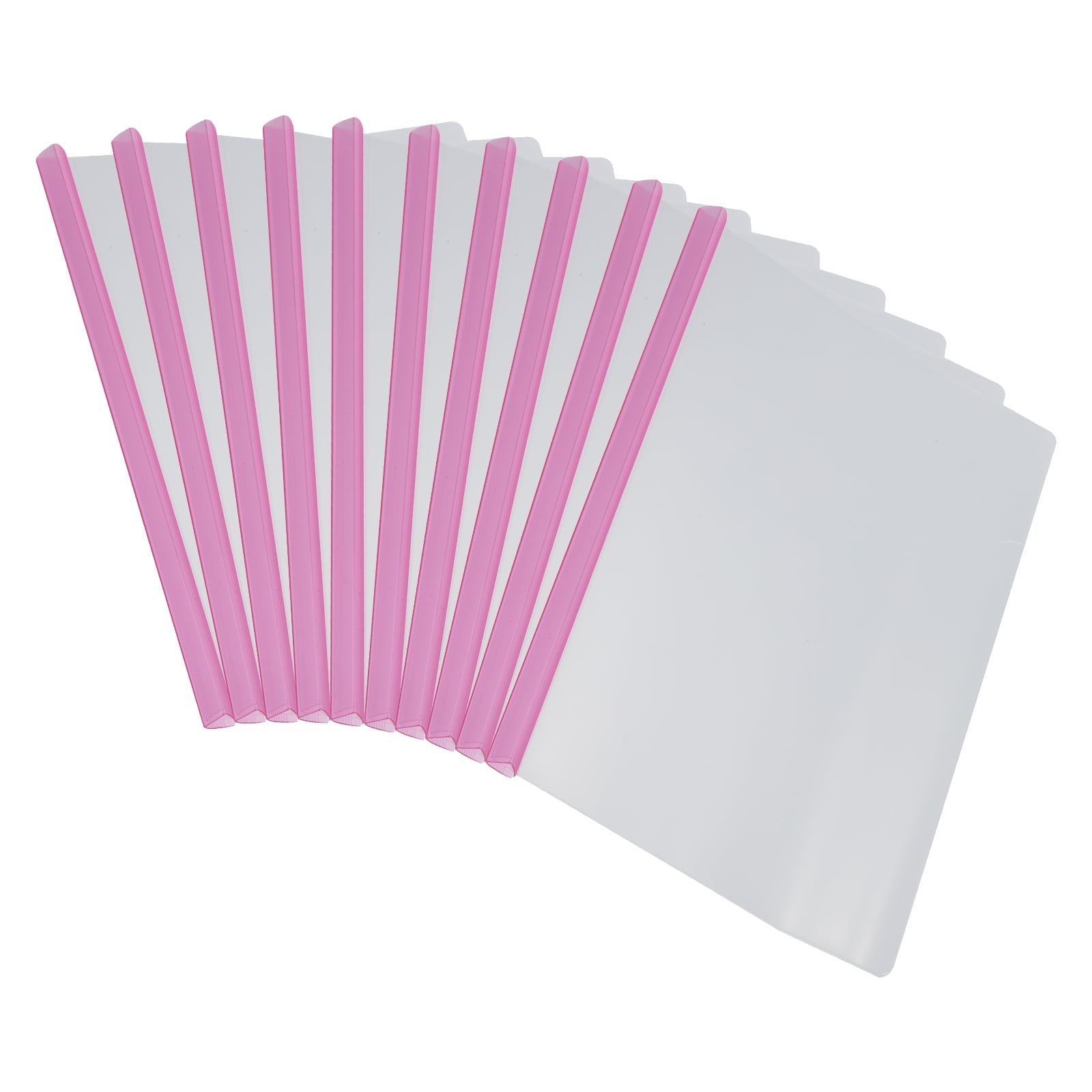 Uxcell Clear Report Covers with Sliding Bar, 15mm 135 Sheets Capacity ...