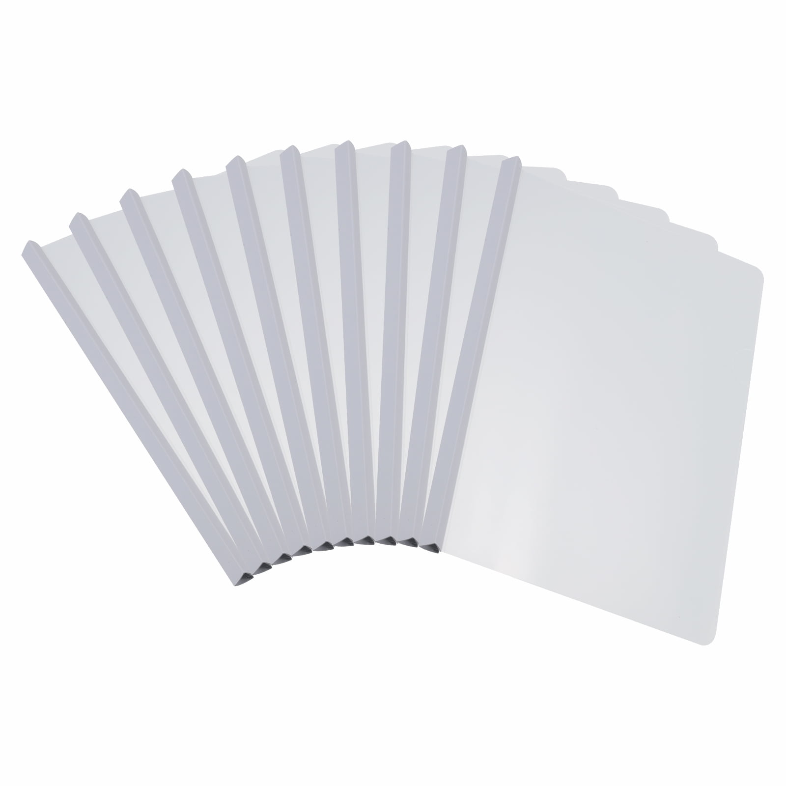 Uxcell Clear Report Covers with Sliding Bar, 15mm 135 Sheets Capacity ...