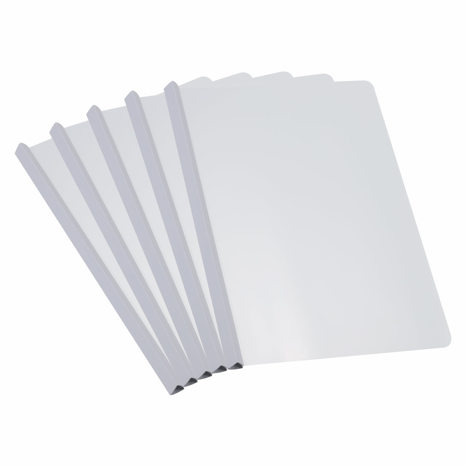 Uxcell Clear Report Covers with Sliding Bar, 15mm 135 Sheets Capacity ...