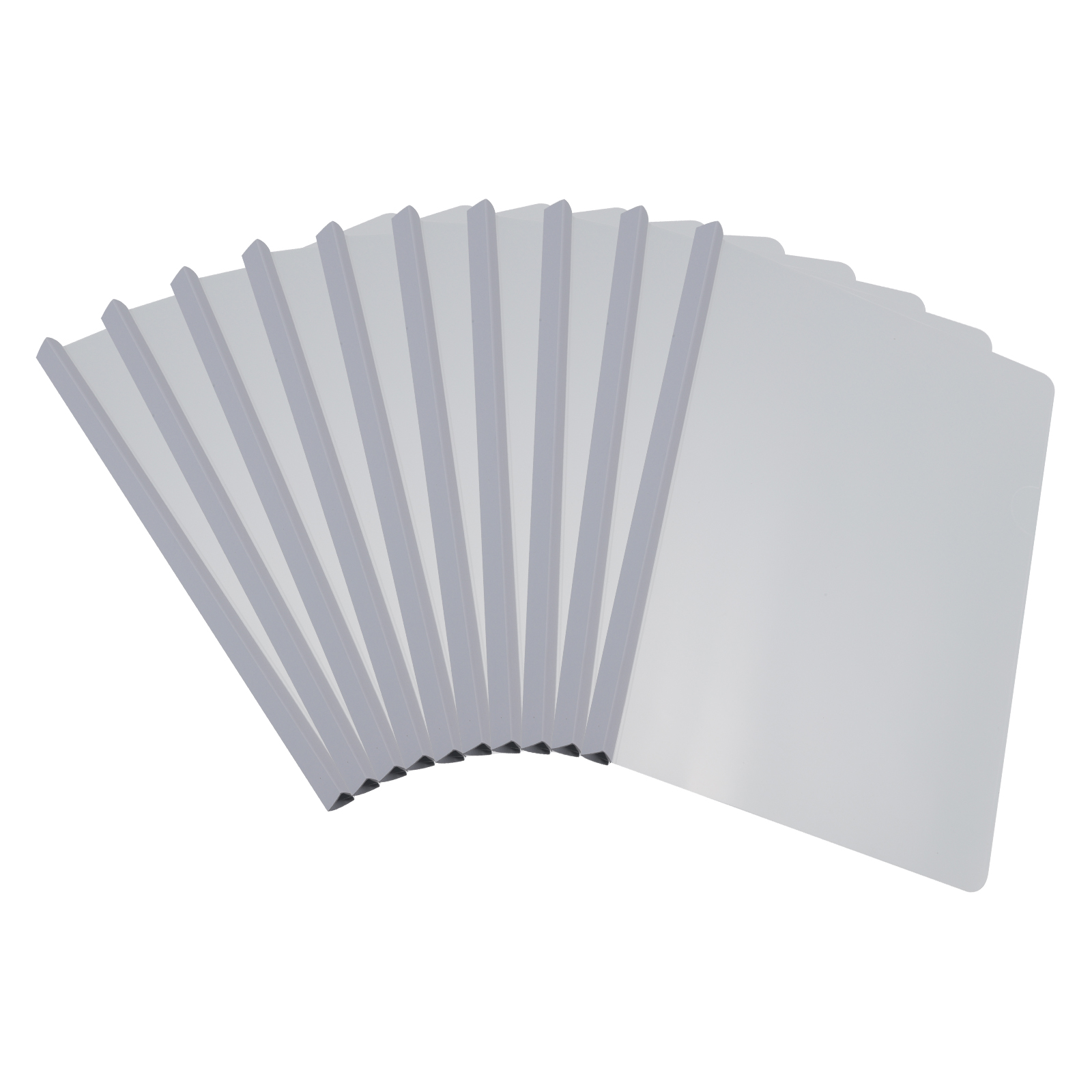 Uxcell Clear Report Covers with Sliding Bar, 15mm 135 Sheets Capacity ...