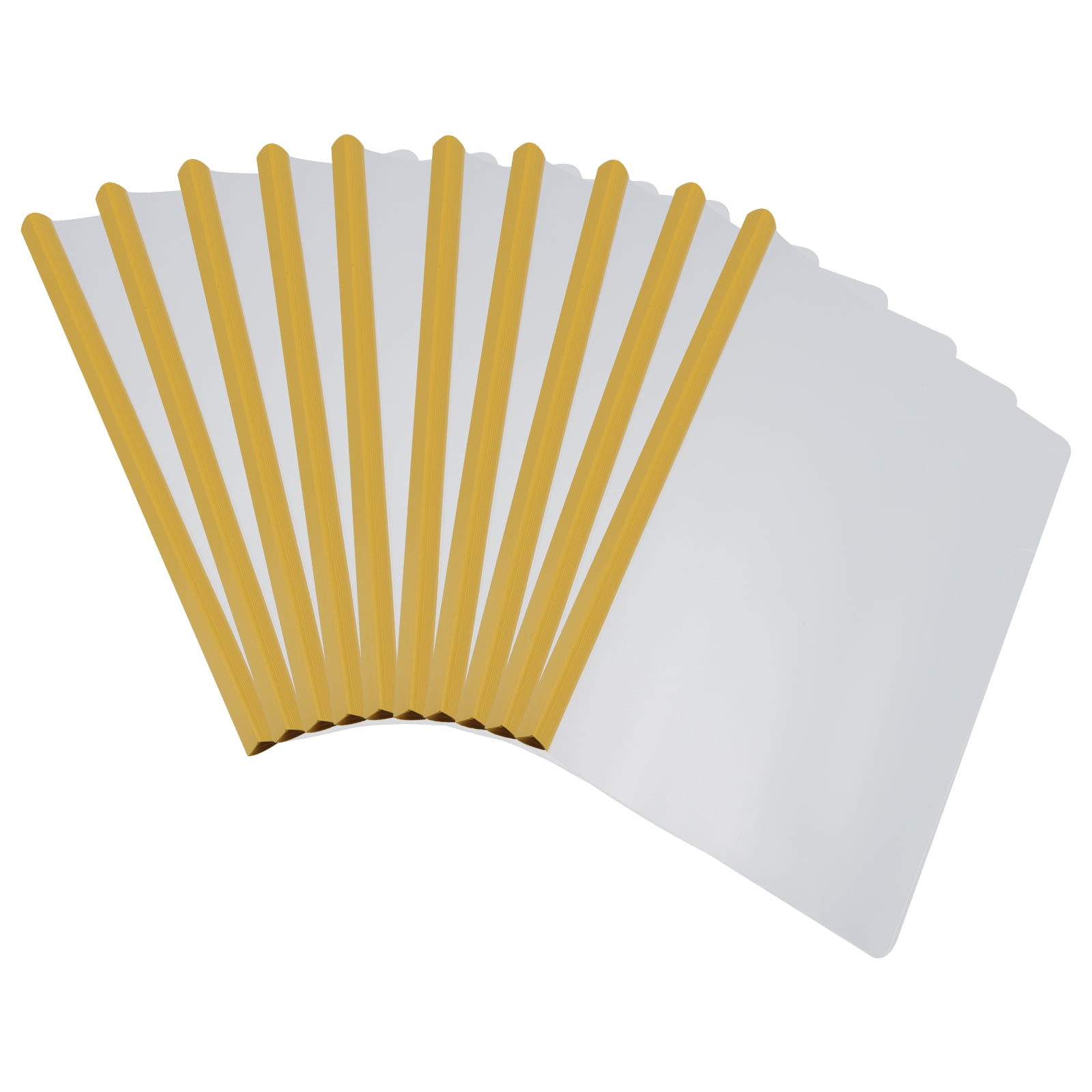 Uxcell Clear Report Covers with Sliding Bar, 15mm 135 Sheets Capacity ...