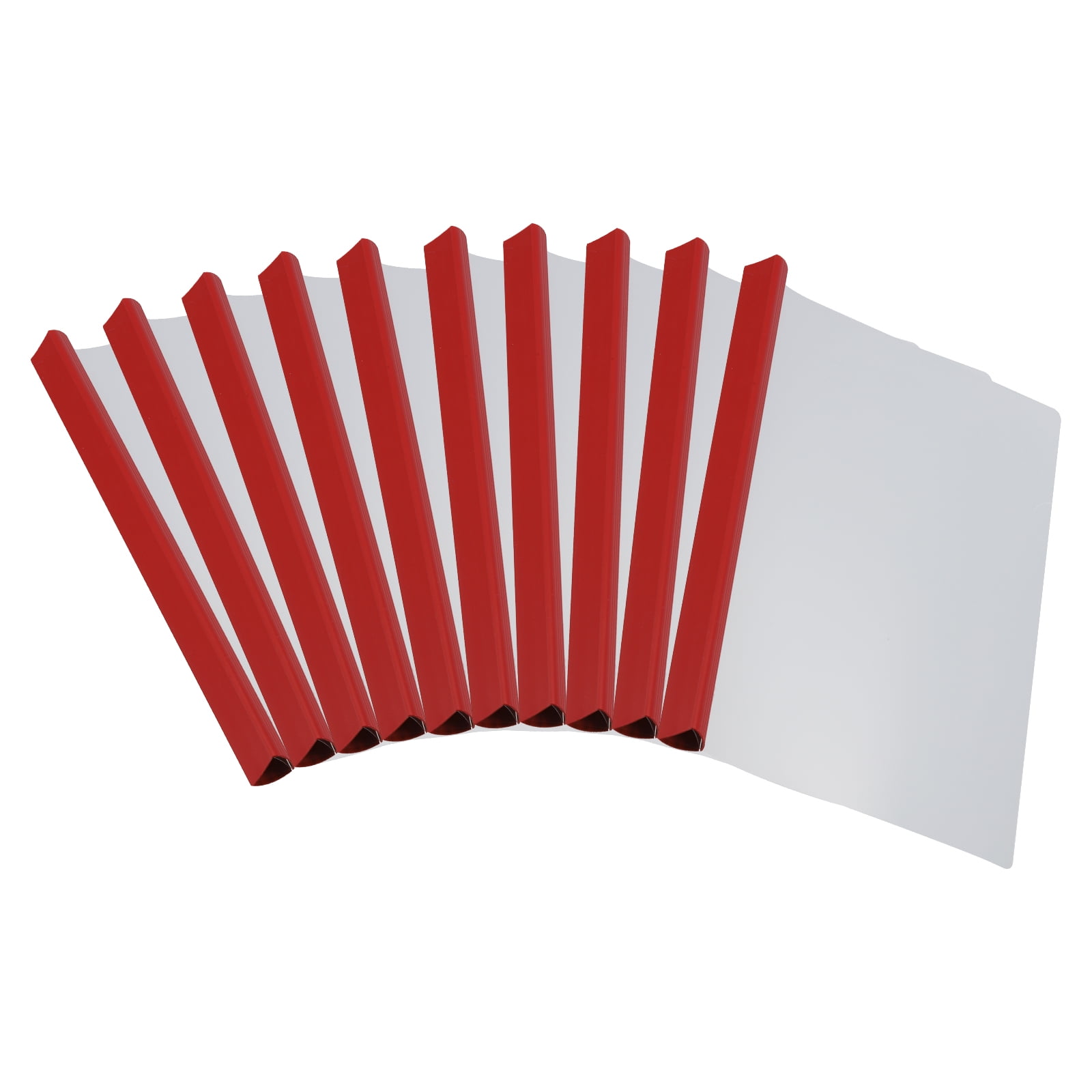 Uxcell Clear Report Covers with Sliding Bar, 25mm 135 Sheets Capacity ...