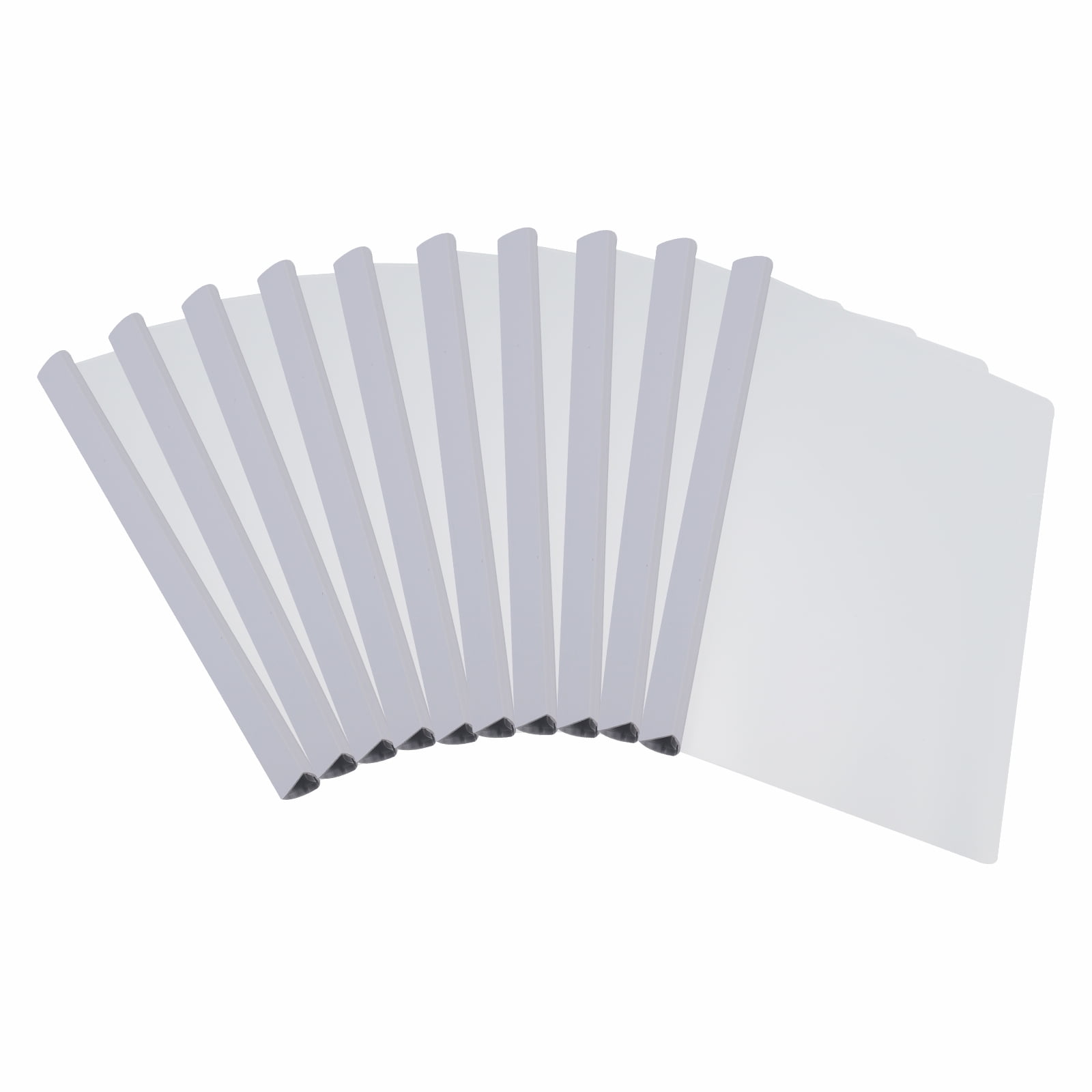 Uxcell Clear Report Covers with Sliding Bar, 25mm 135 Sheets Capacity ...