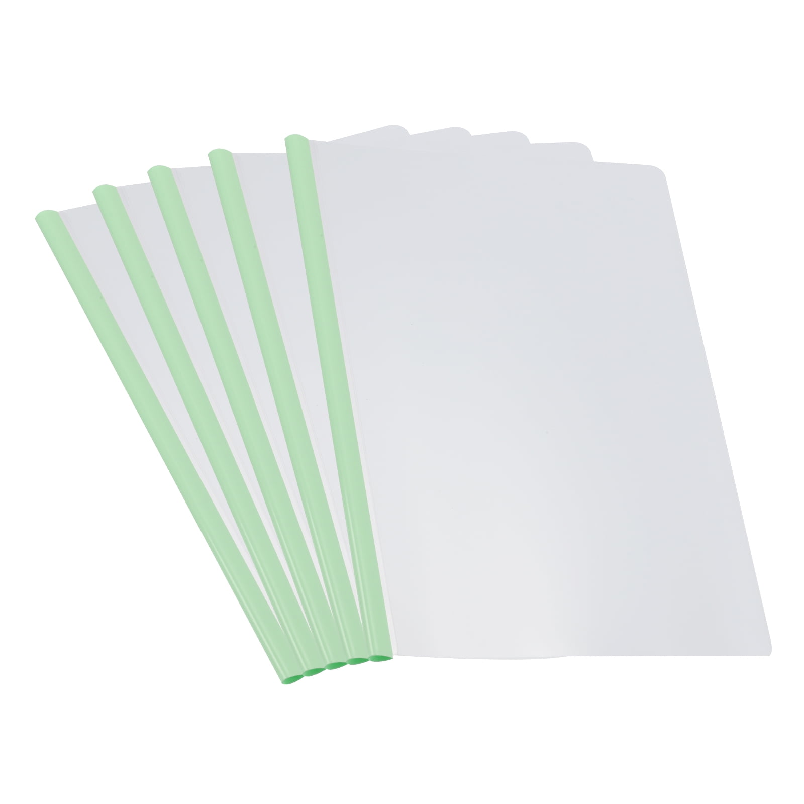 Uxcell Clear Report Covers with Sliding Bar, 8mm 50 Sheets Capacity ...