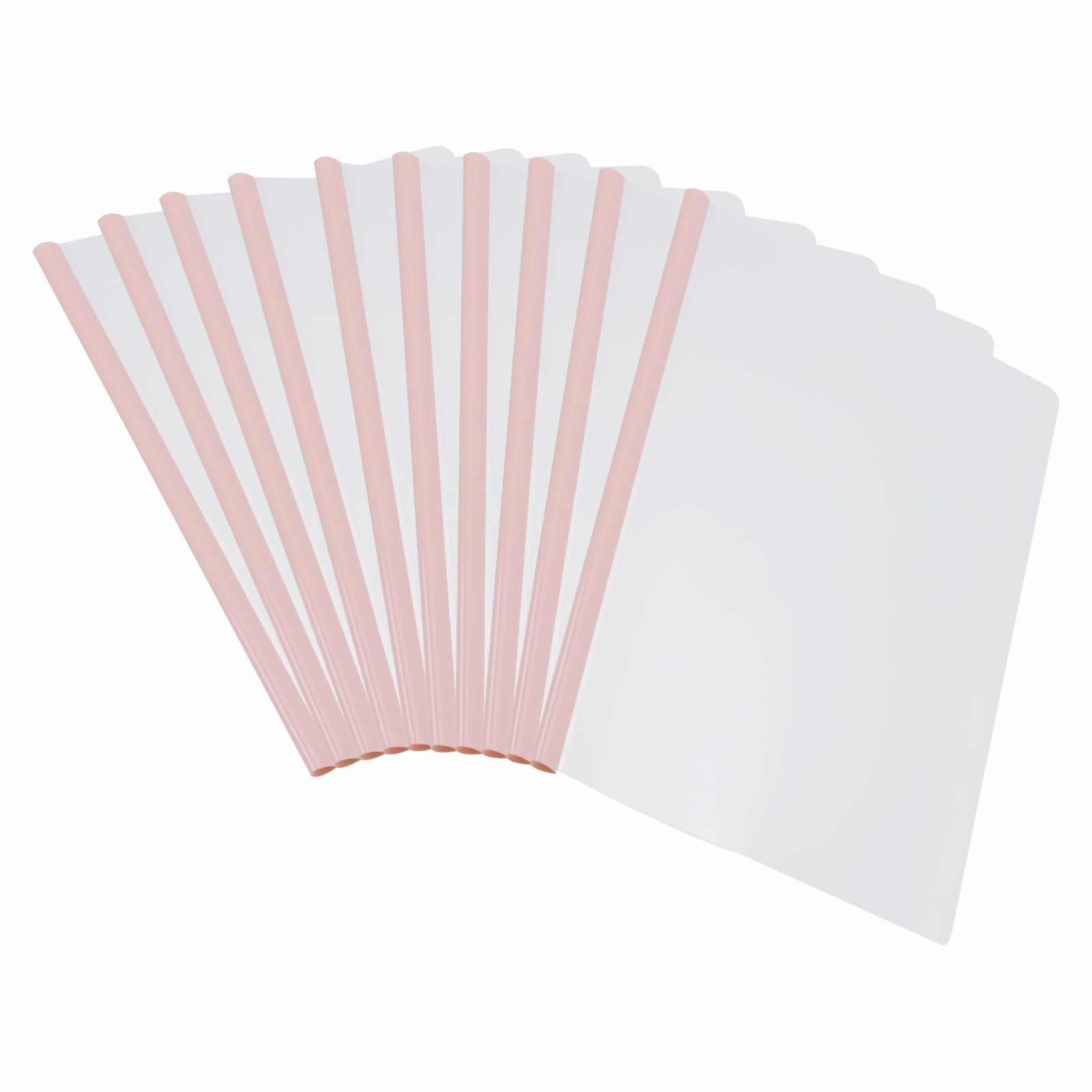 Uxcell Clear Report Covers with Sliding Bar, 8mm 50 Sheets Capacity ...