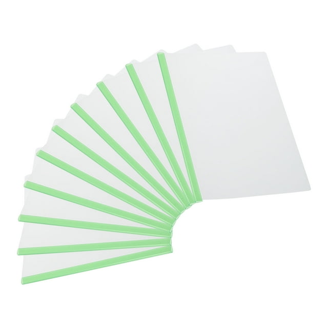 Uxcell Clear Report Covers with Sliding Bars, 10 Pcs 8mm Slide-Grip ... Uxcell Clear Report Covers with Sliding Bars, 10 Pcs 8mm Slide-Grip ...