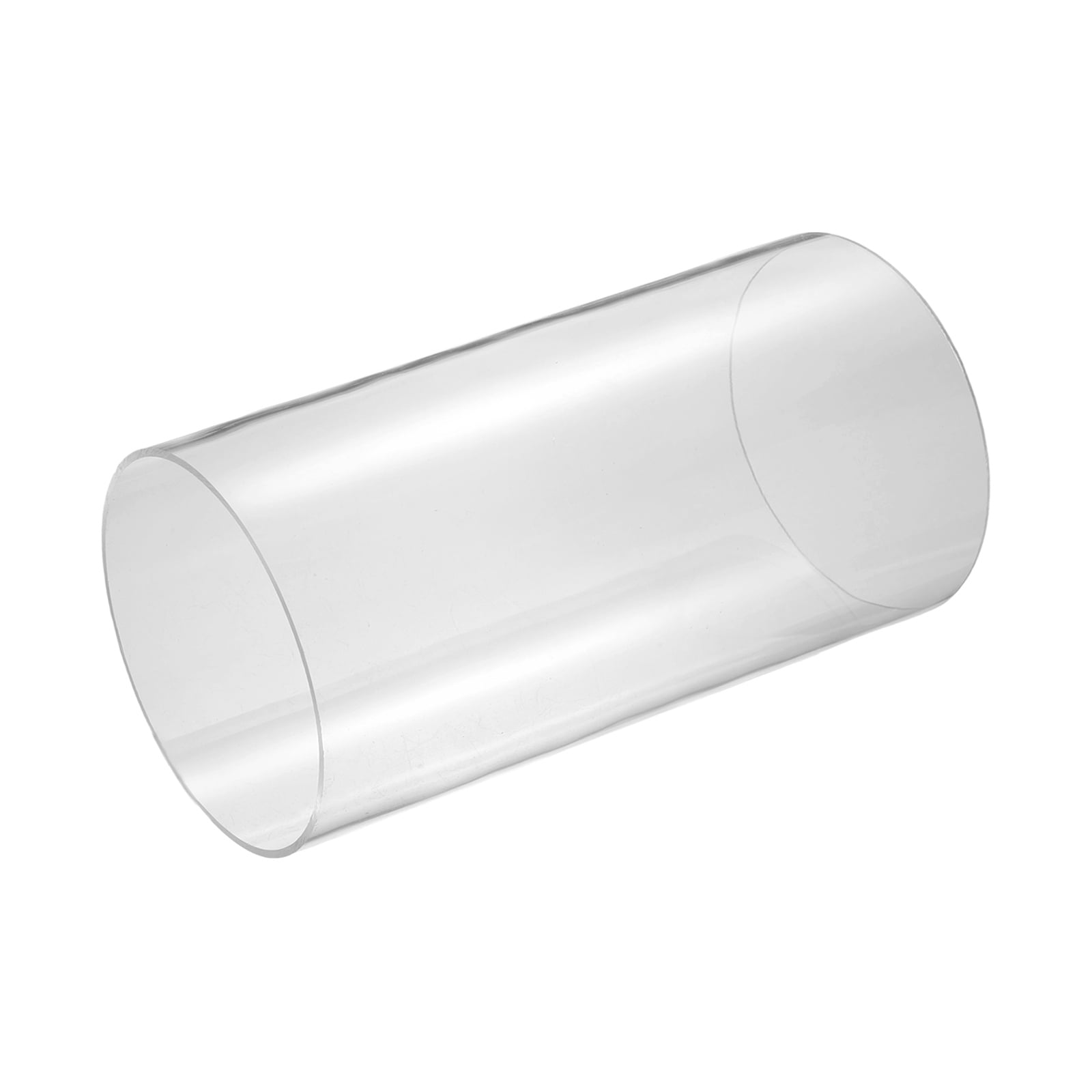 Uxcell Clear Rigid Acrylic Pipe, 125mm(4.92") ID x 130mm(5.12") OD 10 ...