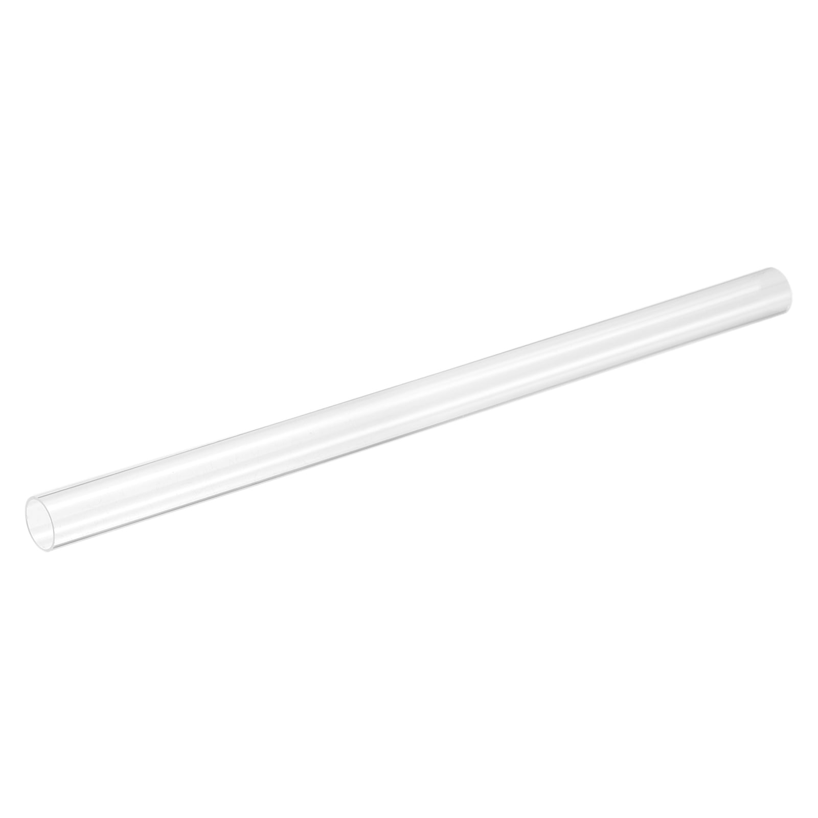 Uxcell Clear Rigid Acrylic Pipe, 12mm(0.47") ID x 16mm(0.63") OD 12 ...