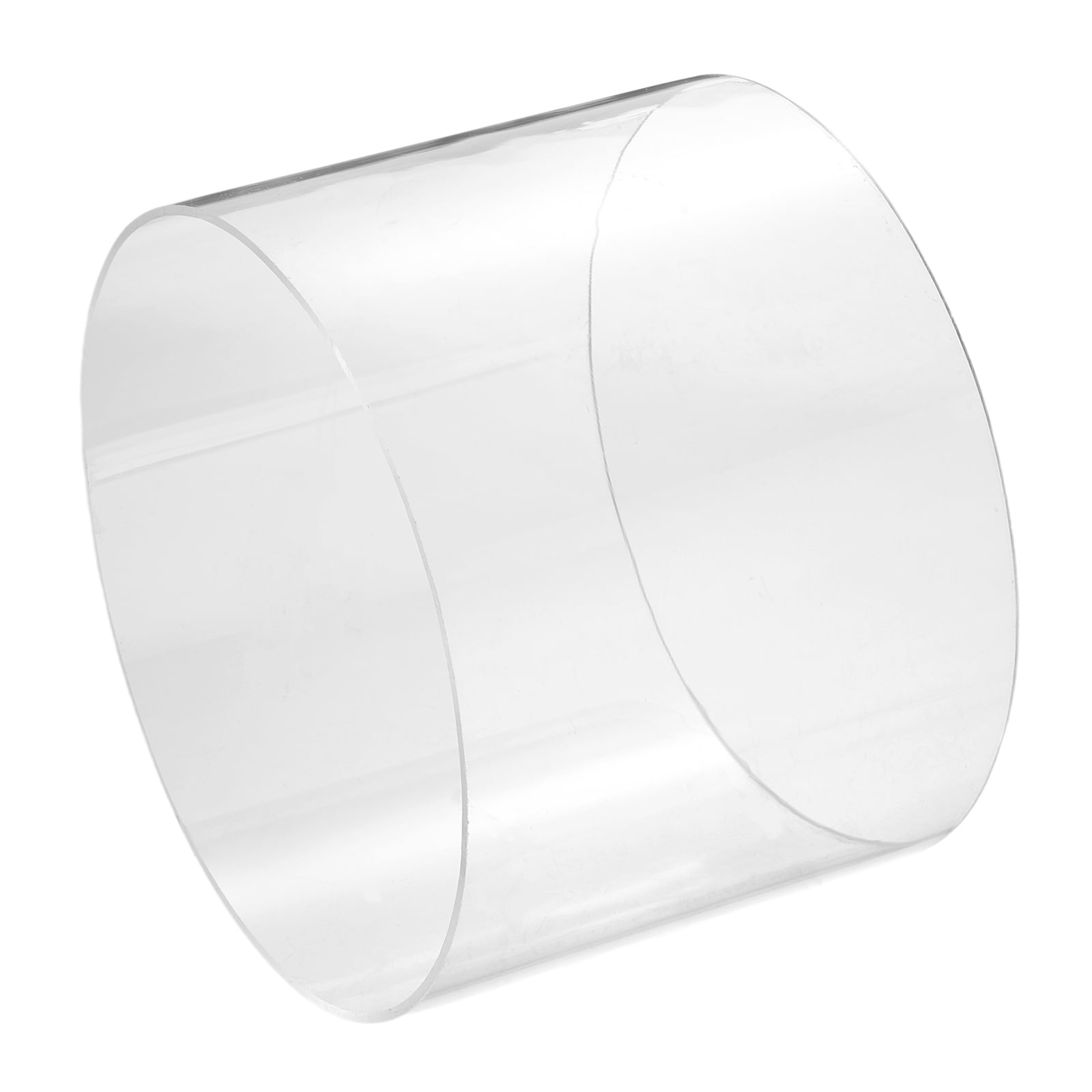 Uxcell Clear Rigid Acrylic Pipe, 193mm(7.6") ID x 200mm(7.87") OD 6 ...