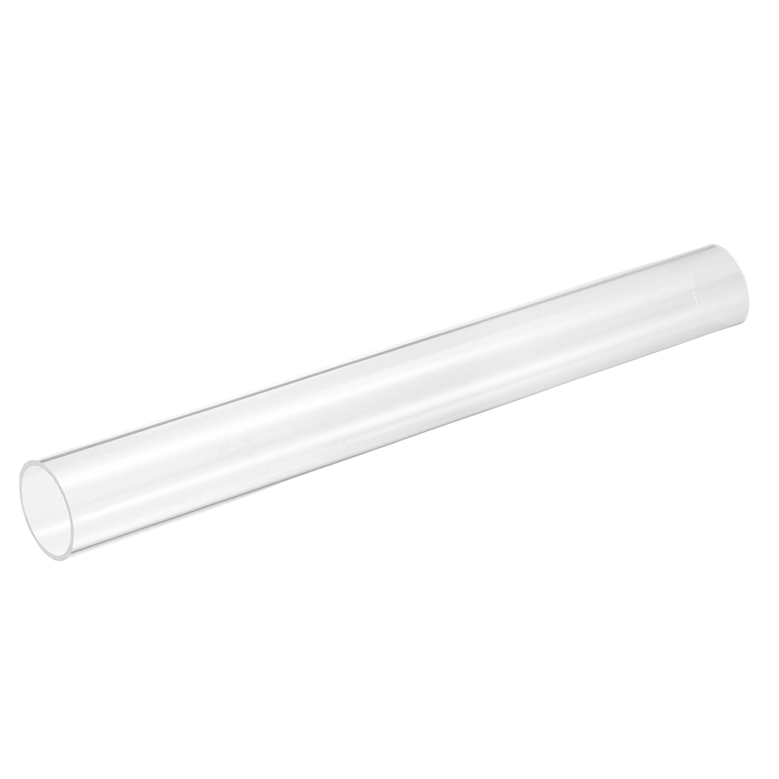 Uxcell Clear Rigid Acrylic Pipe, 31mm(1.22") ID x 35mm(1.38") OD 12 ...