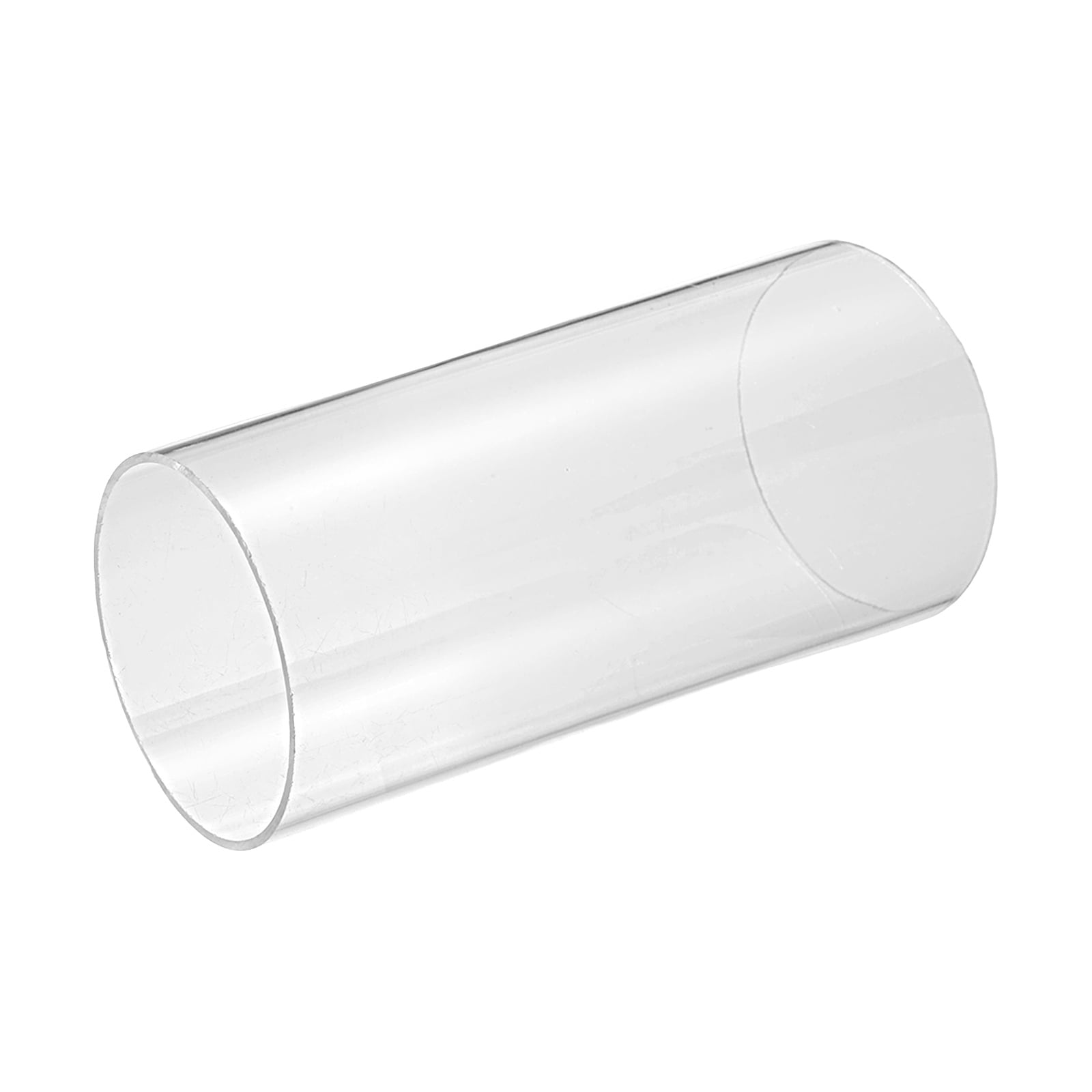 Uxcell Clear Rigid Acrylic Pipe, 75mm(2.95") ID x 80mm(3.15") OD 6 ...