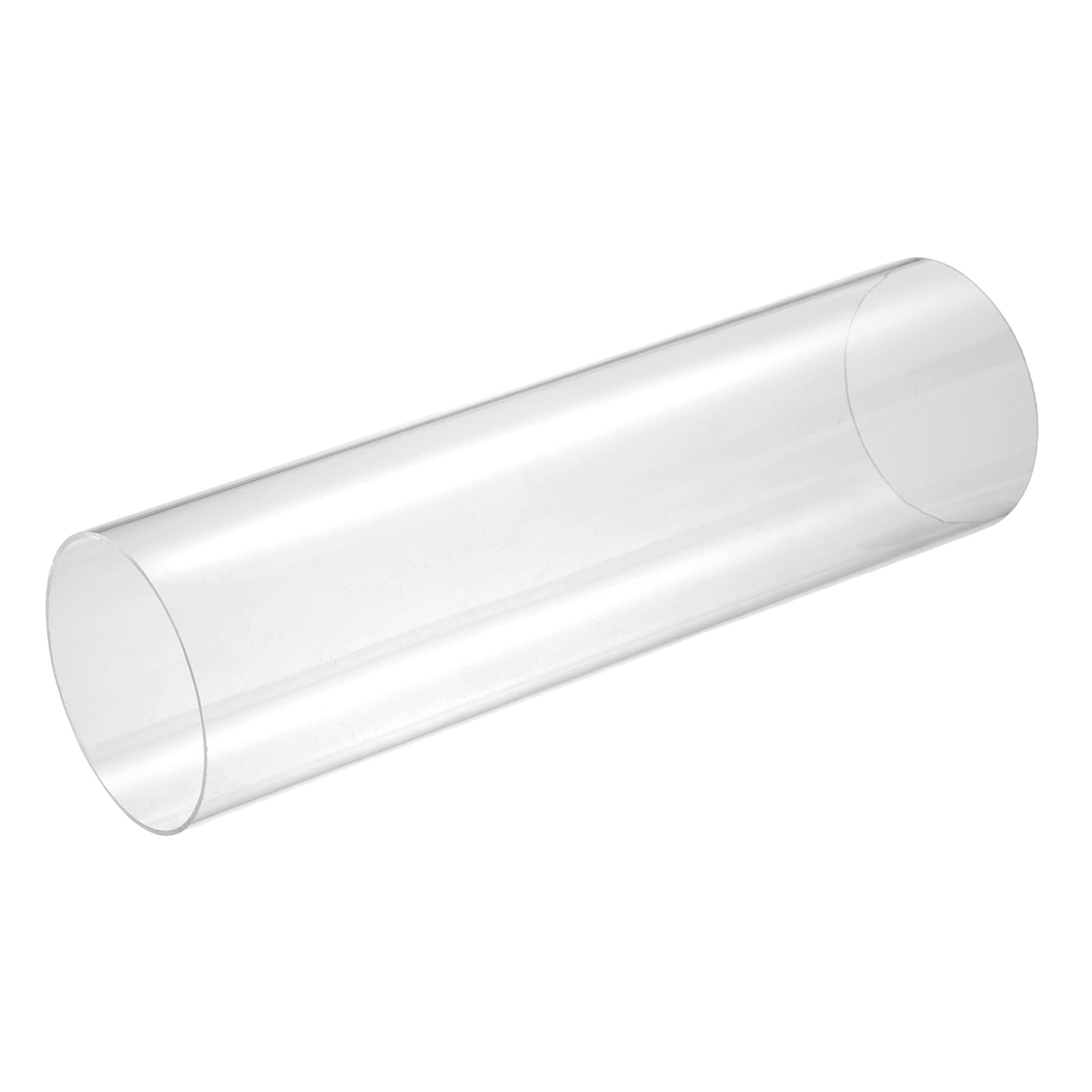 Uxcell Clear Rigid Acrylic Pipe, 95mm(3.74") ID x 100mm(3.94") OD 14 ...
