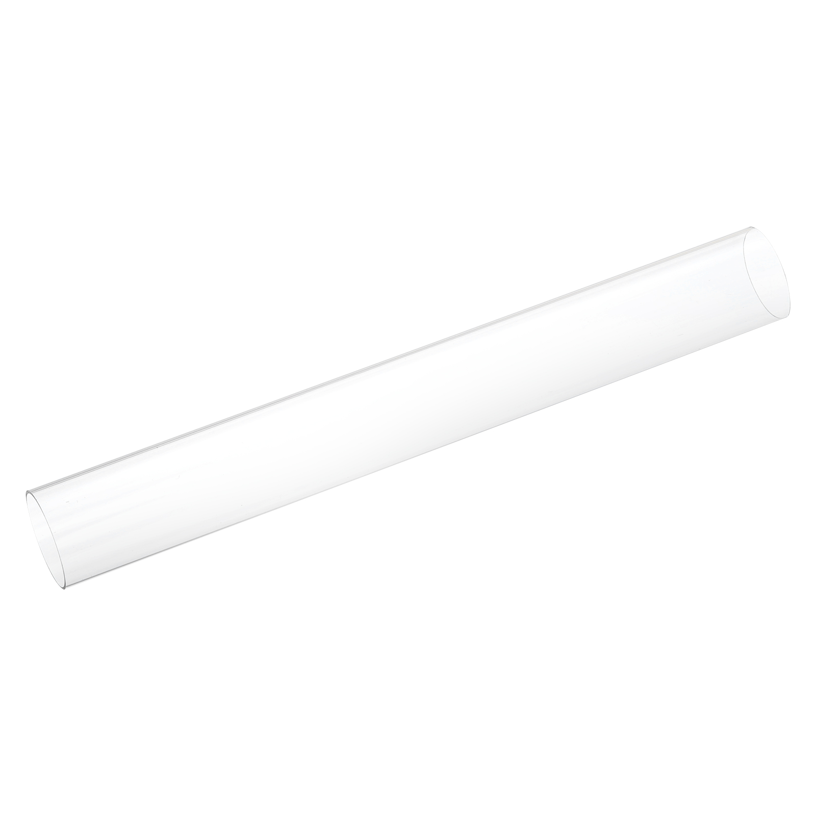 Uxcell Clear Rigid Tubing 1.6"(40mm) ID x 1 1/2"(37.6mm) OD x 1Ft(305mm ...