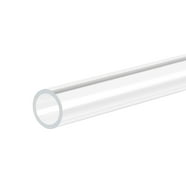 Acrylic Pipe Clear Rigid Round Tube 18mm ID 20mm OD 14" for Lamps and ...