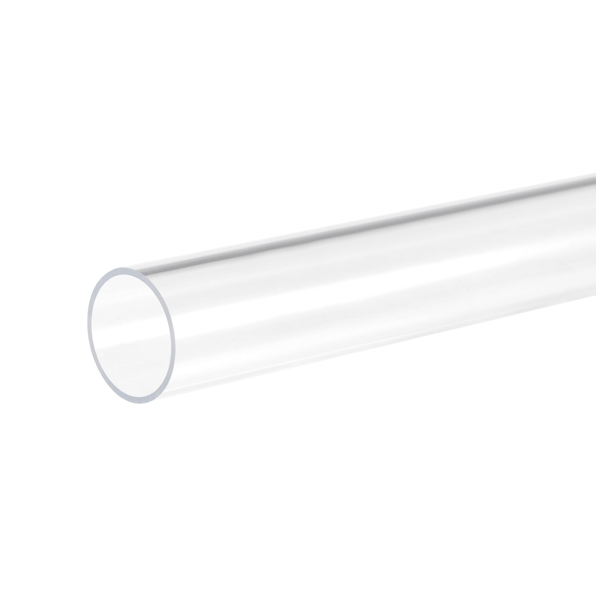 Uxcell Clear Rigid Tubing 18mm(11/16'')ID x 20mm(3/4'')OD x 10inch ...