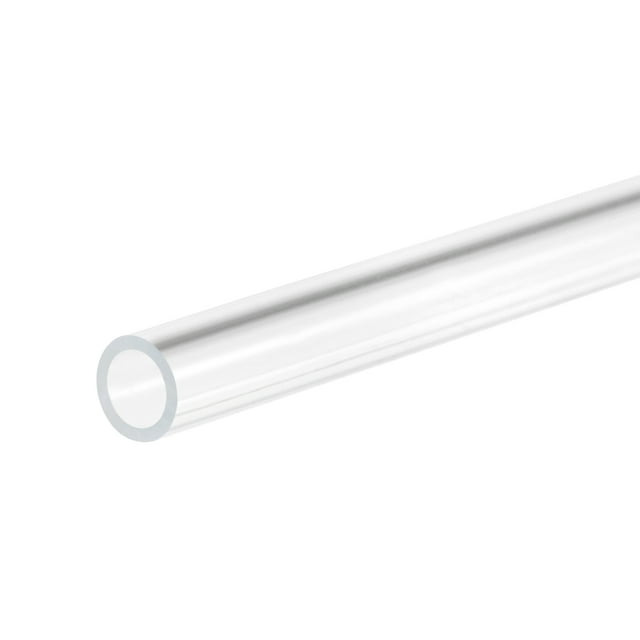 Uxcell Clear Rigid Tubing 4mm(5/32'')ID x 6mm(1/4'')OD x 14inch Length ...