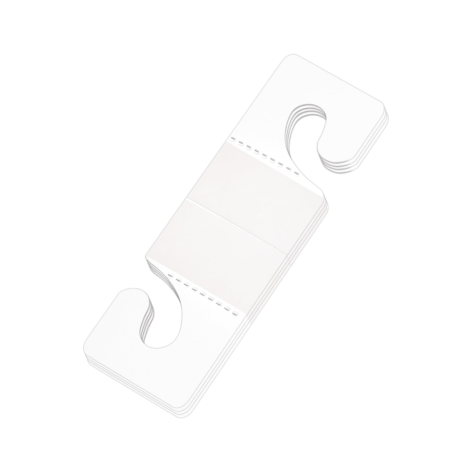 Uxcell Clear Self Adhesive Hang Tab Hook, 27x42mm Plastic Display ...