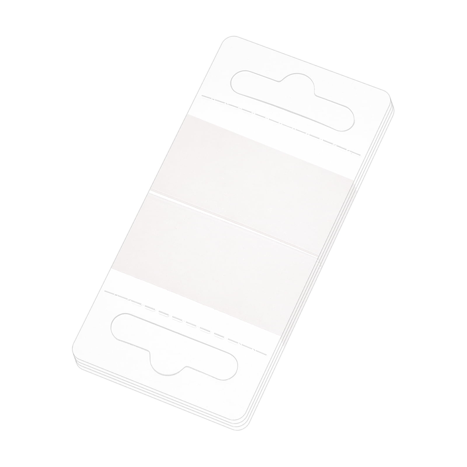 Uxcell Clear Self Adhesive Hang Tab Hook, 38x38mm Plastic Display ...