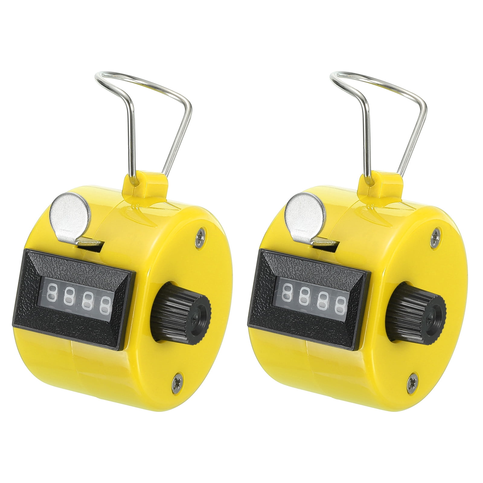 Uxcell Clicker Counter Hand Tally Counter Mechanical 4-Digit Number ...