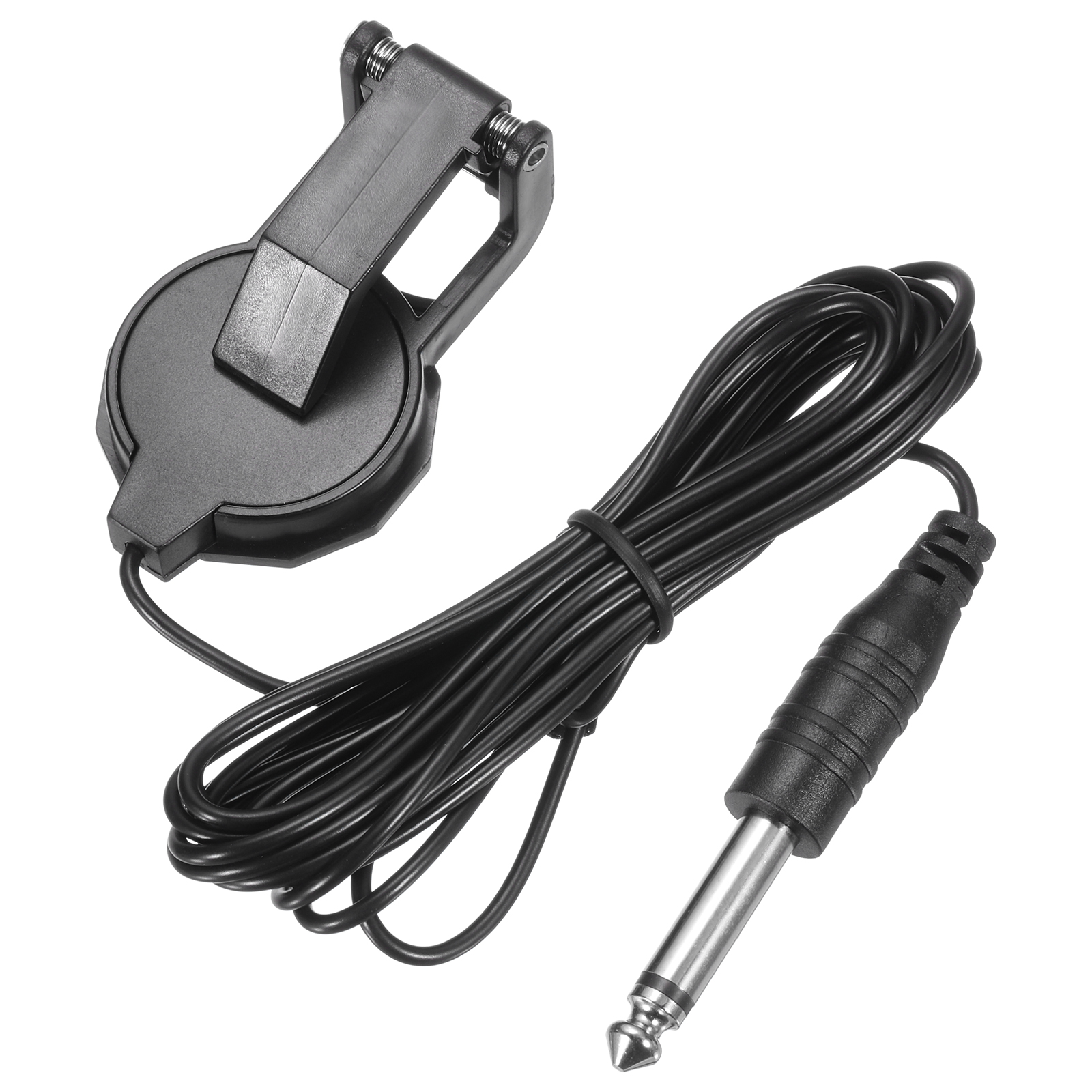 Uxcell Clip-On Guitar Pickup with 1/4 Inch Plug Instrument Guitar ...