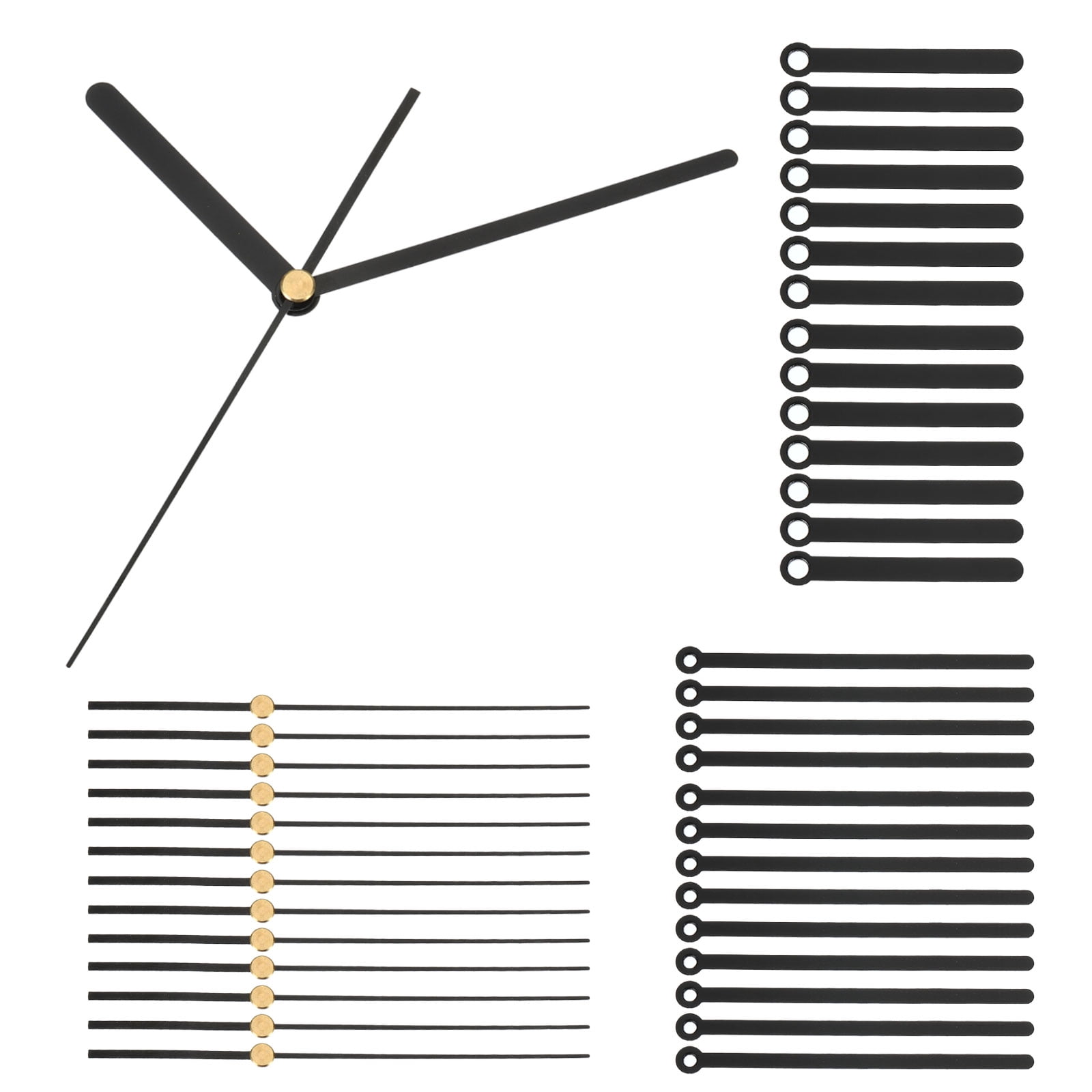 Uxcell Replacement Clock Hands Kit, 14 Set Replacement Clock Hands Kits ...