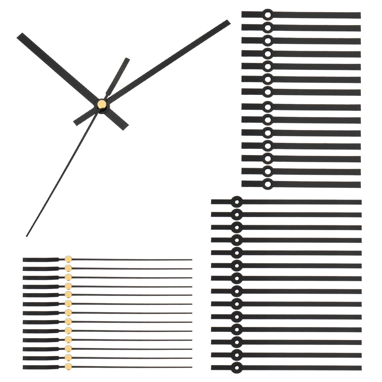 Uxcell Replacement Clock Hands Kit, 14 Set Replacement Clock Hands Kits ...