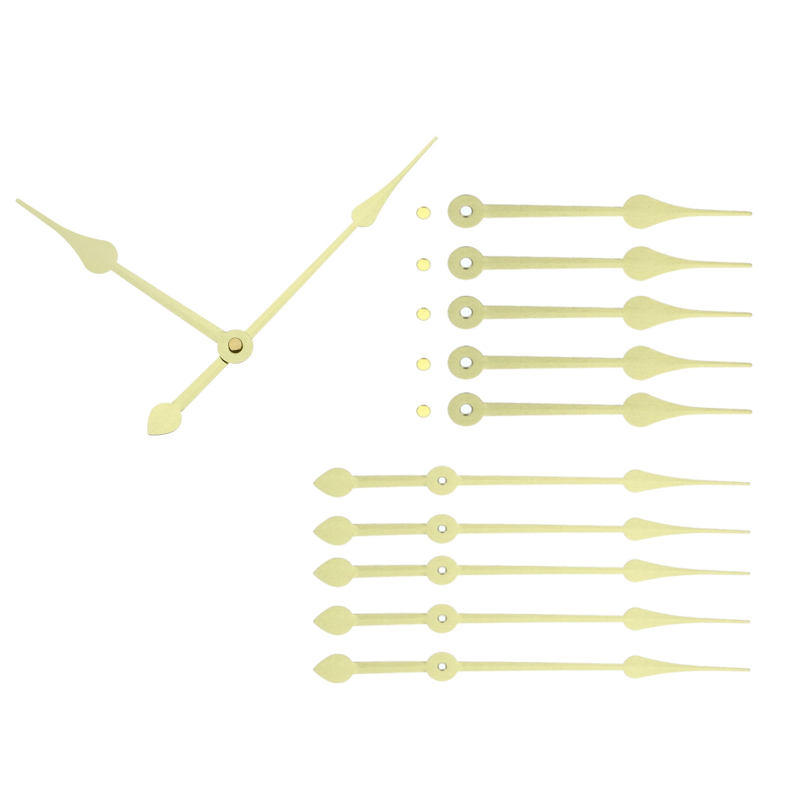 Uxcell Replacement Clock Hands Kit, 6 Set Replacement Clock Hands Kits ...